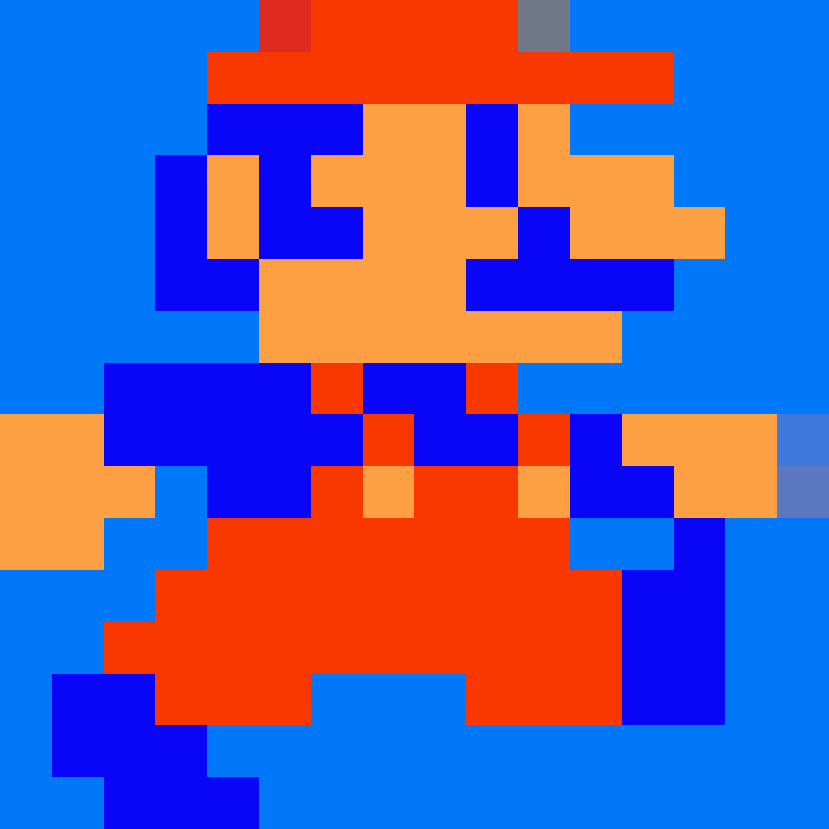 Pixilart - Mario’s Walking Sprite by Nes-Samuel