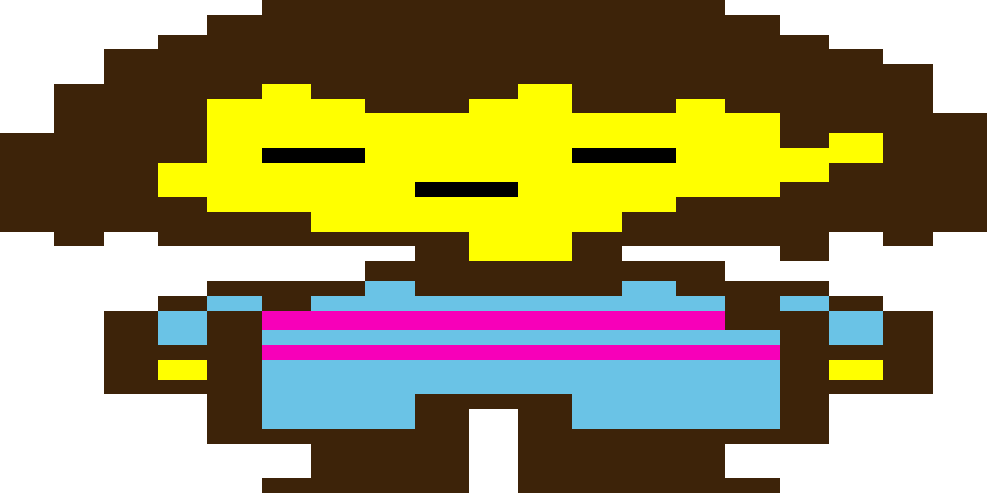 Pixilart - Undertale Player SQUISH by PixelMixels