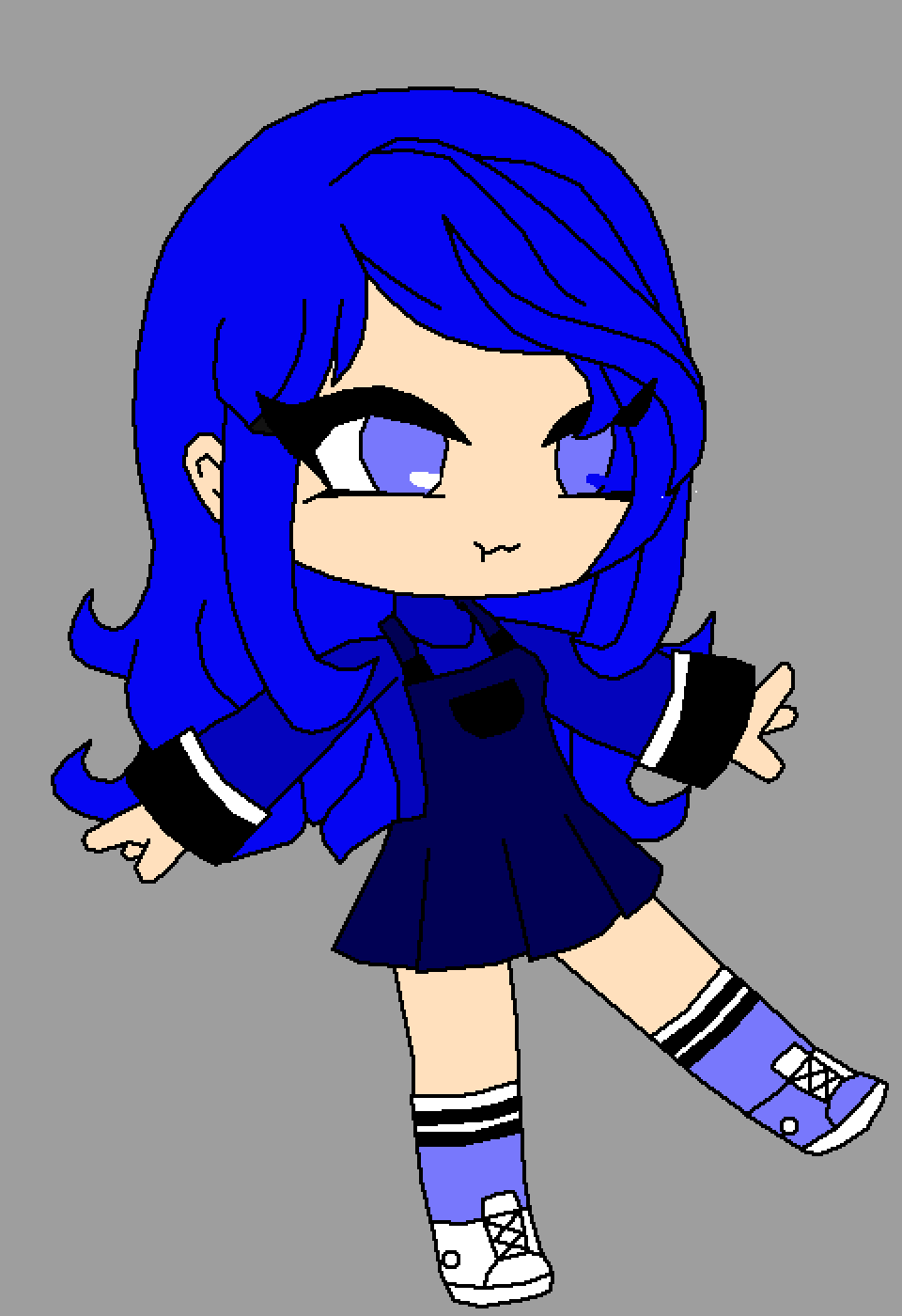 Pixilart - Gacha template by Starvingartist8