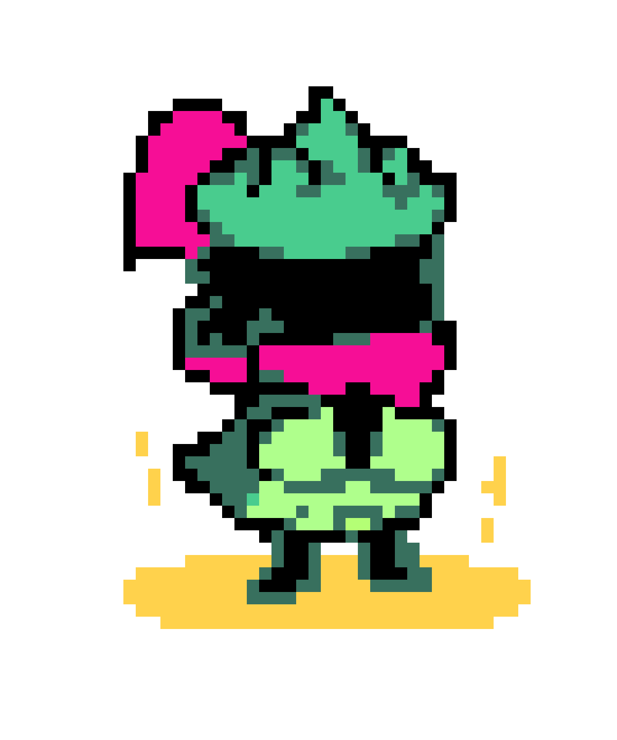 Pixilart - Ralsei (Heal Prayer) by Dudie