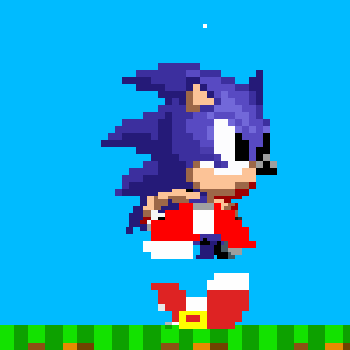 Pixilart - sonic gif test 2 by 2ME2