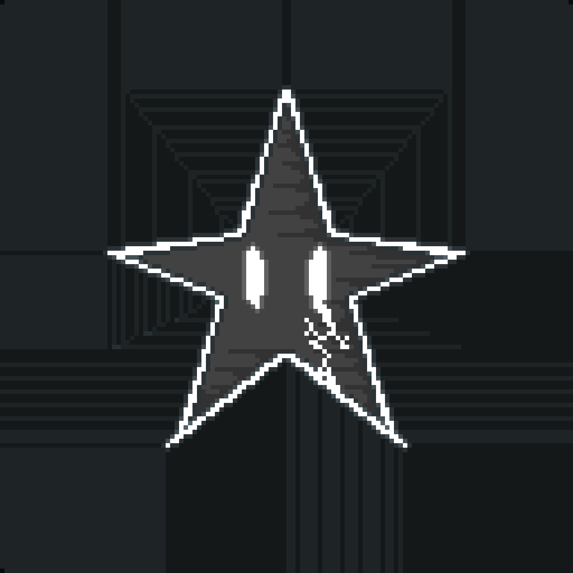 Pixilart - Super Mario 64 Star by Spageht