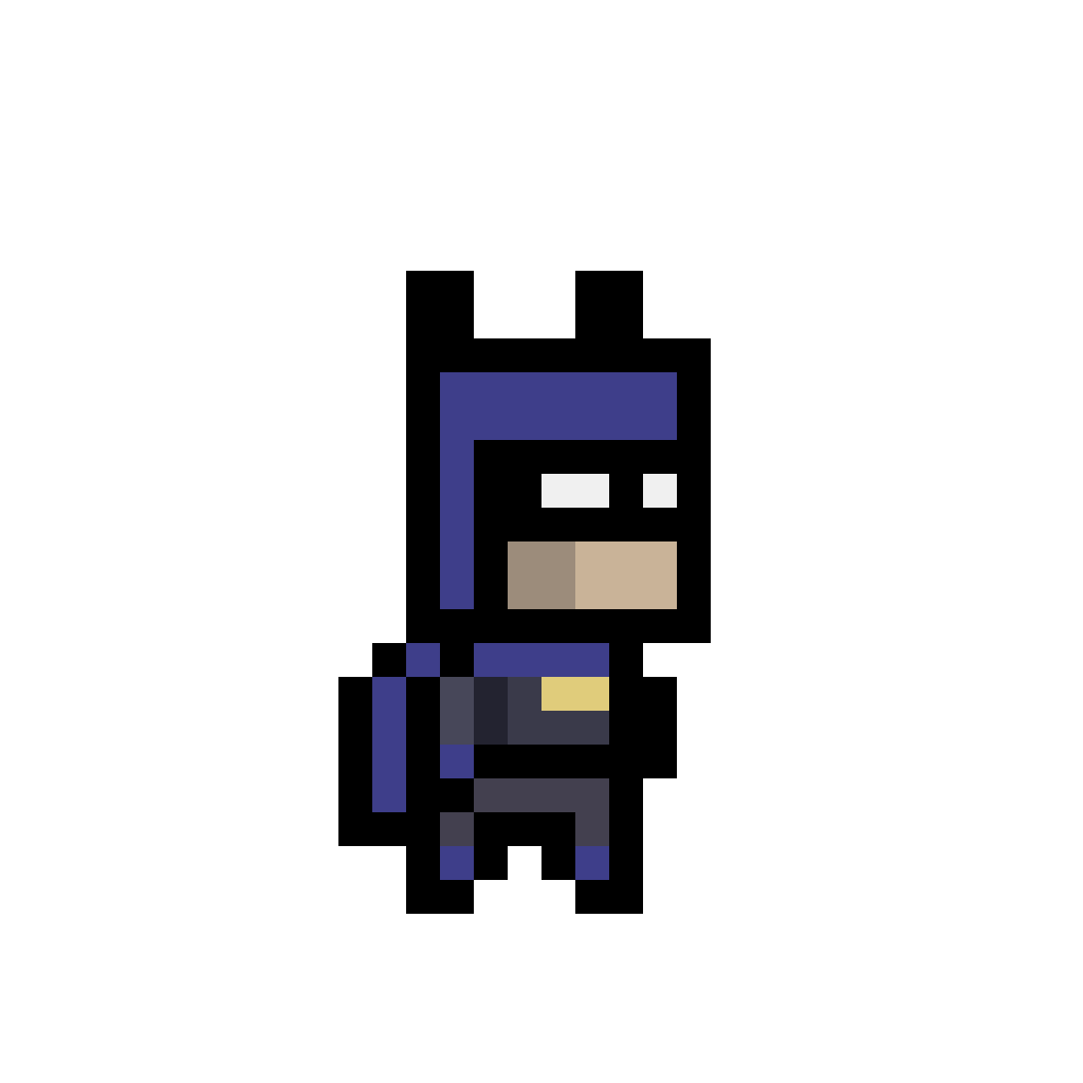 Pixilart - batman_walk by drewmulacek