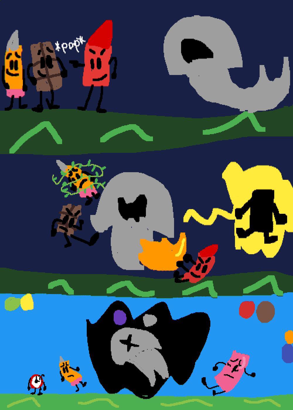 Episode 27 - A Story of a Crayon - Pixilart Comics