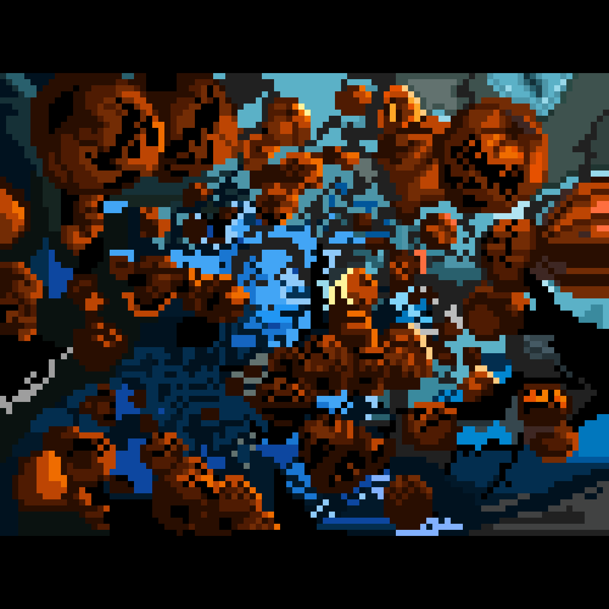 Pixilart - The Halloween Chill Tree by Archill