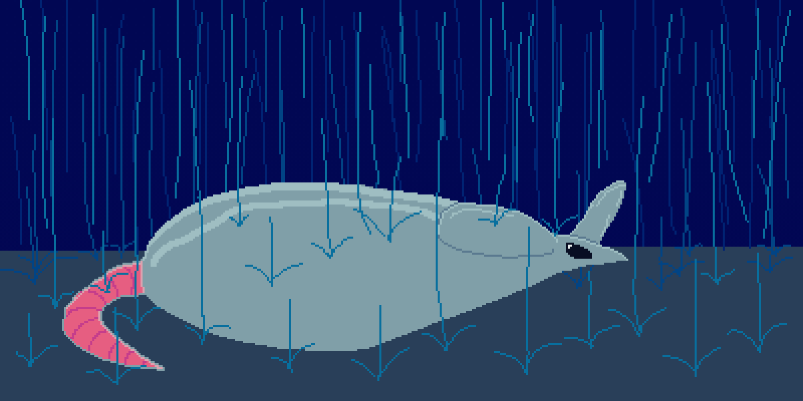 Pixilart - raindrop splash by jackks-monster