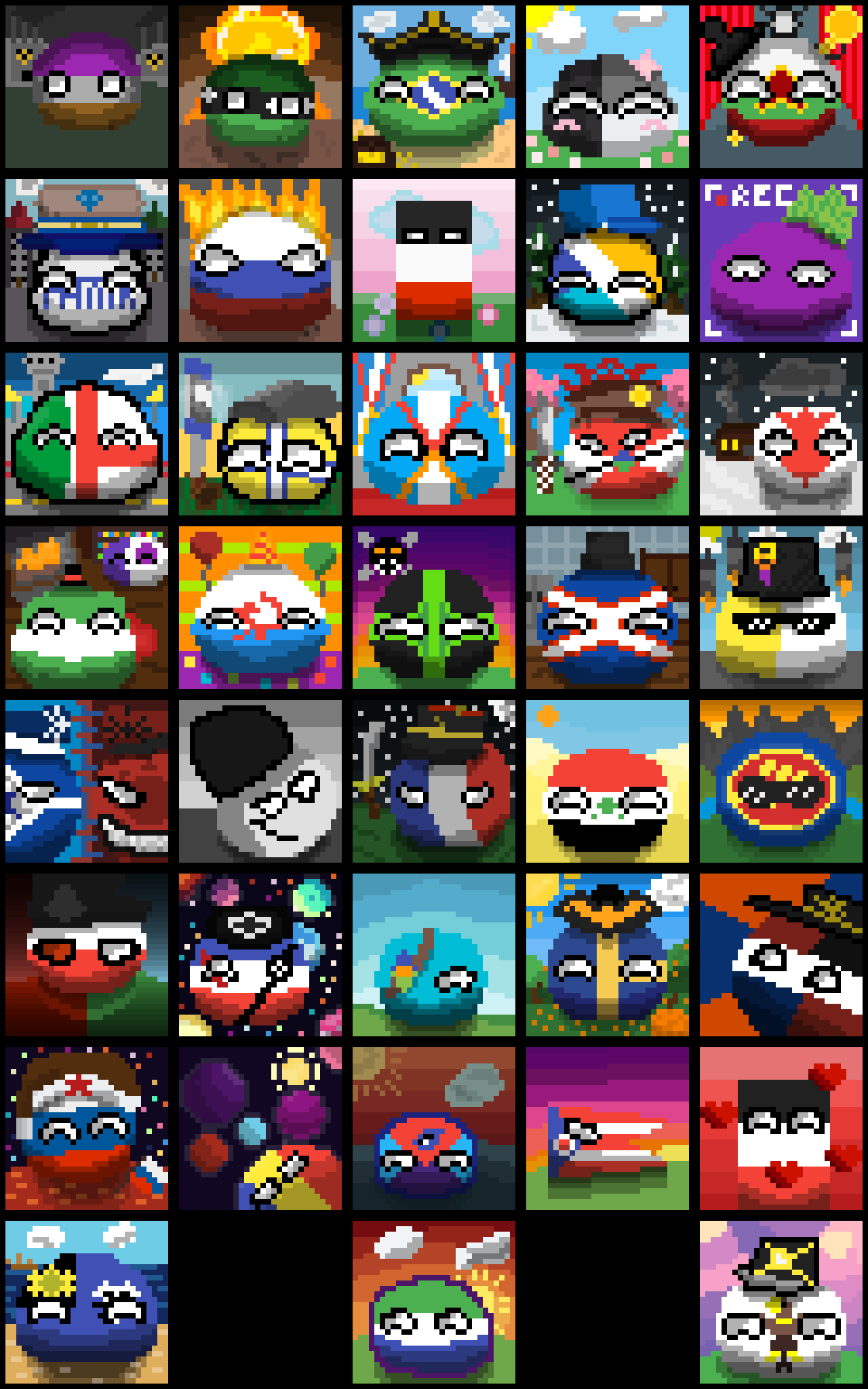 Pixilart - The Countryball Artists by Swagistan