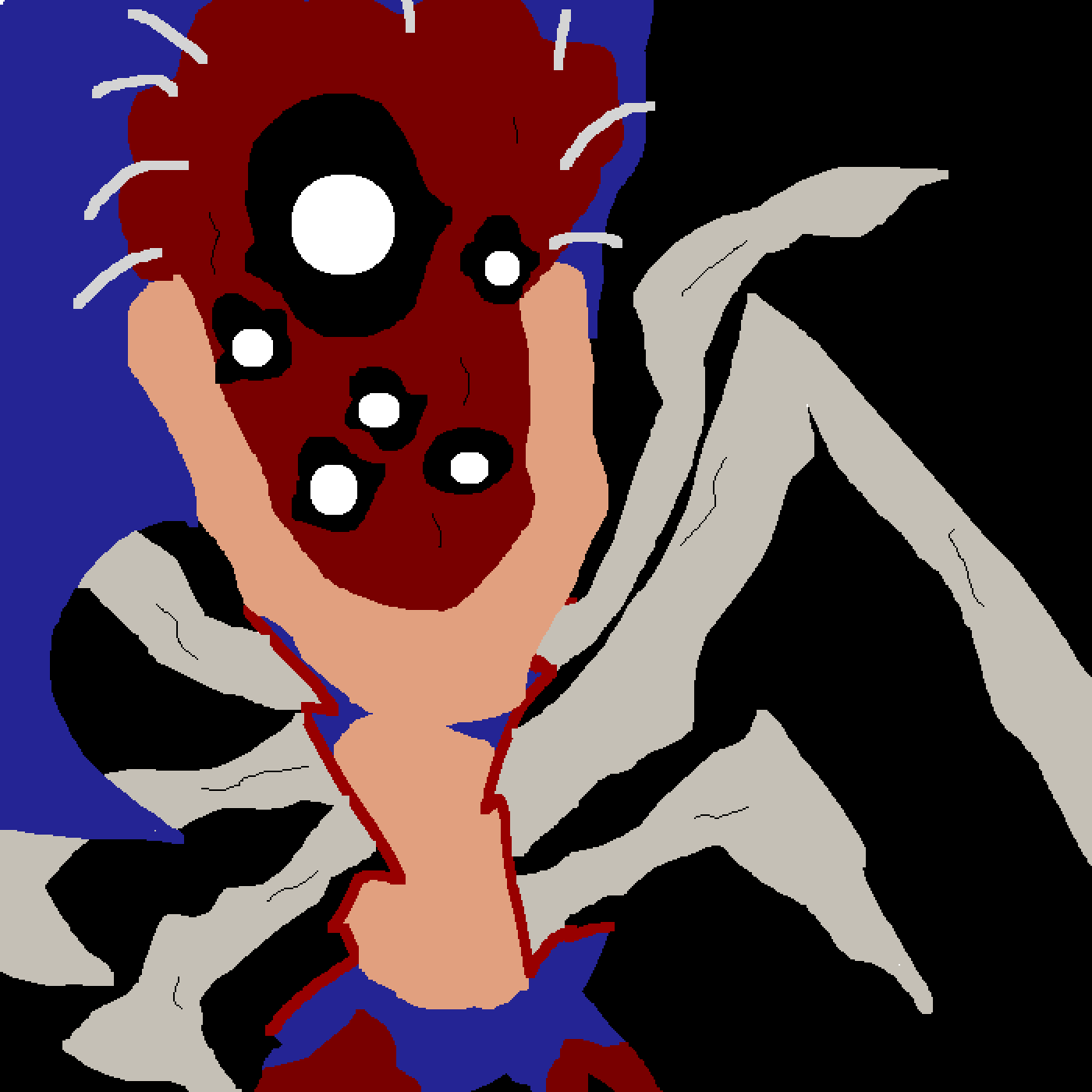 Pixilart - sonic the spider hog reimagined by bantex