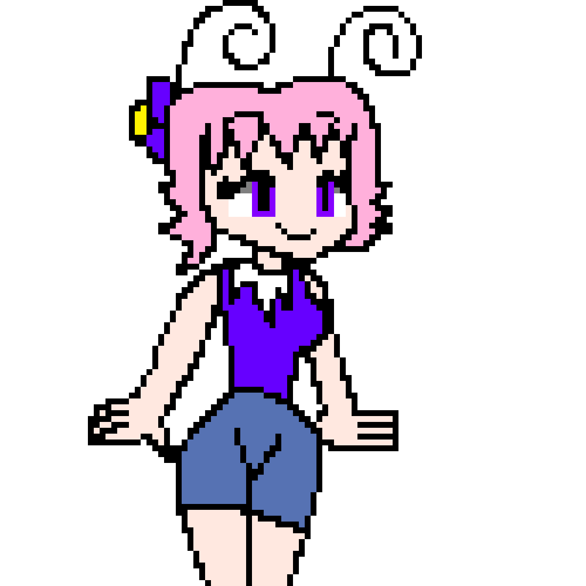 Pixilart - Ellie Pixel Art Moonzy by Vasa-Drysev