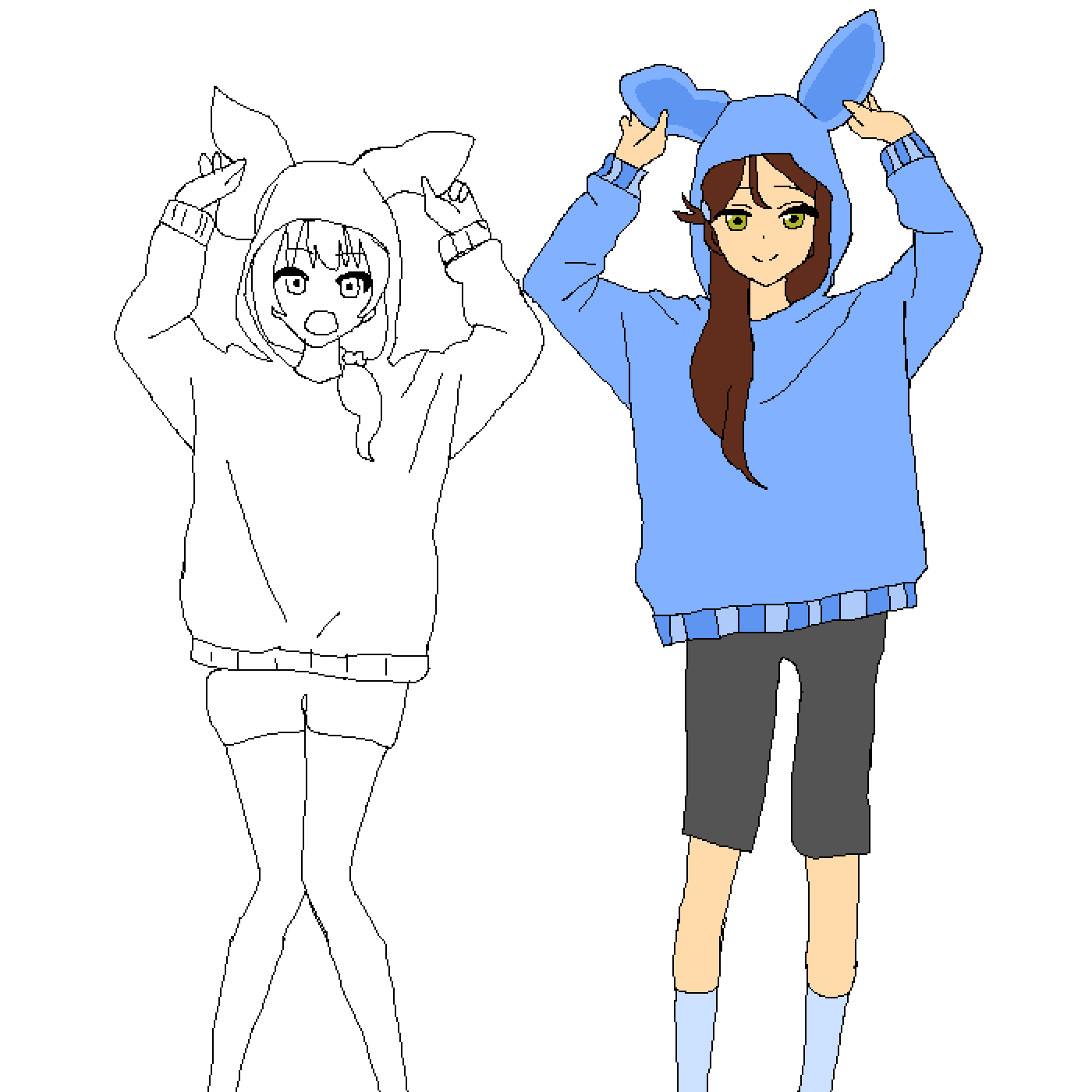 Pixilart - sister base by nightmare-ish