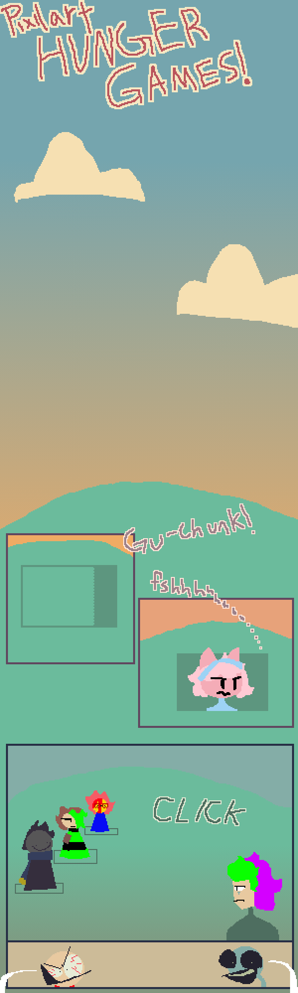 Episode 2 - Pixilart hunger games - Pixilart Comics