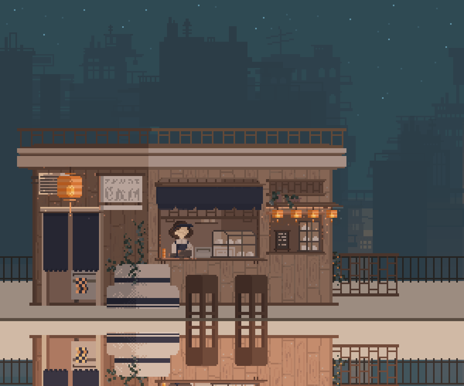 Pixilart - night shift by VisualFairG