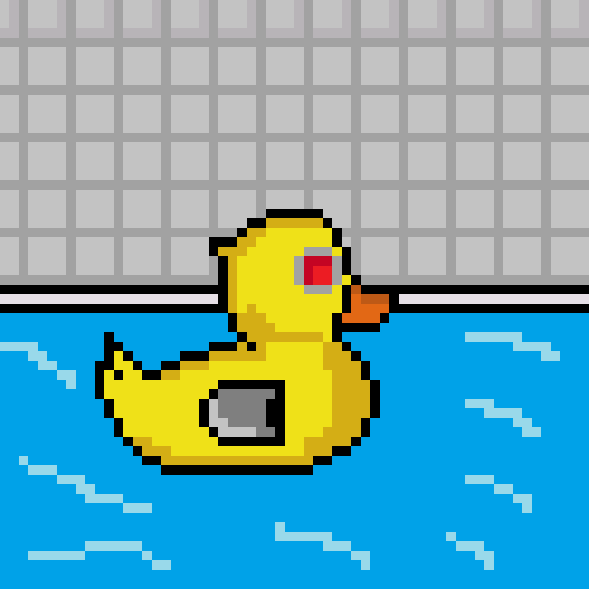 Pixilart - DUCKMINATOR by Lets-Go-Boi