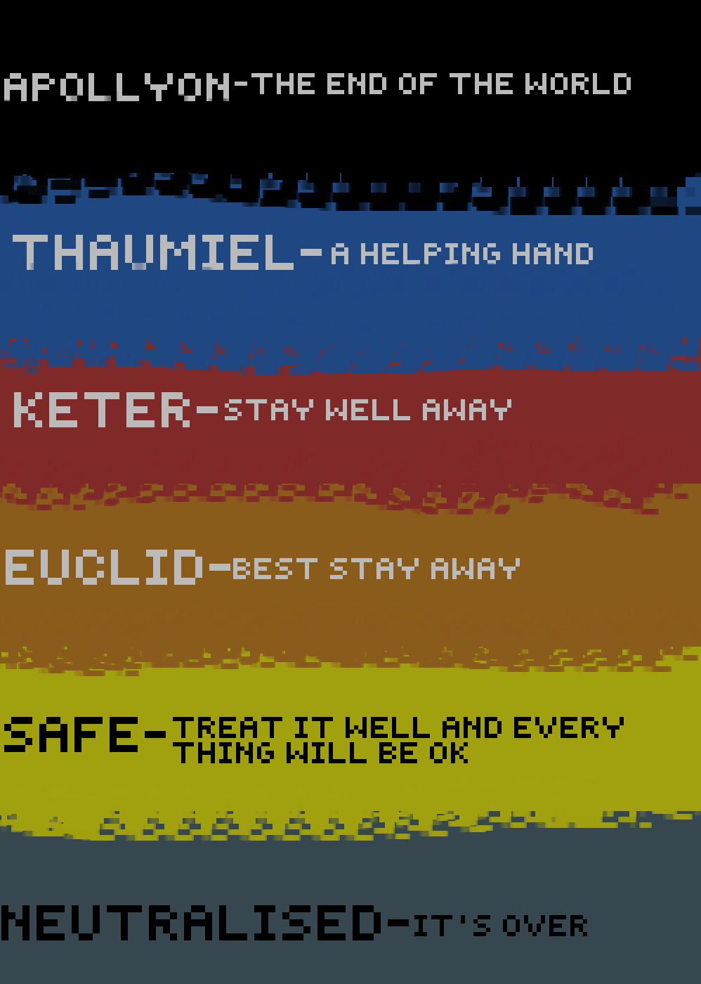 Pixilart - SCP poster by Chiefproduction