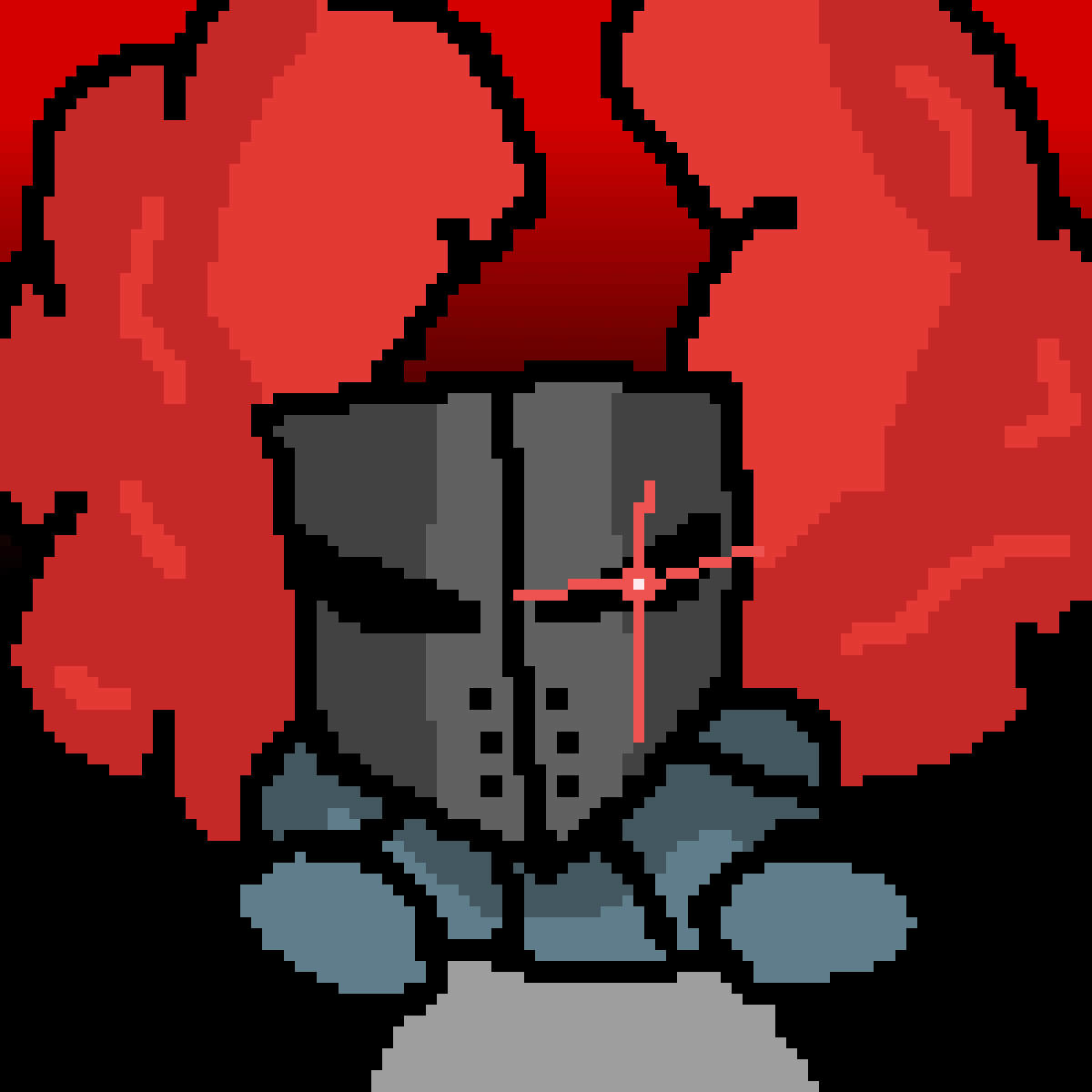 Pixilart - Tricky from Madness Combat by That1Monkey7