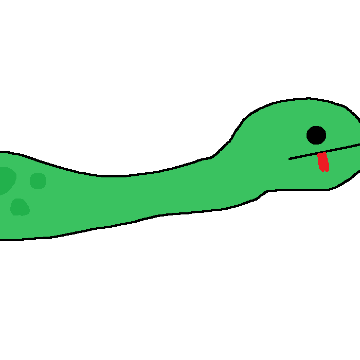 Pixilart - Snakey by FroggyArtist