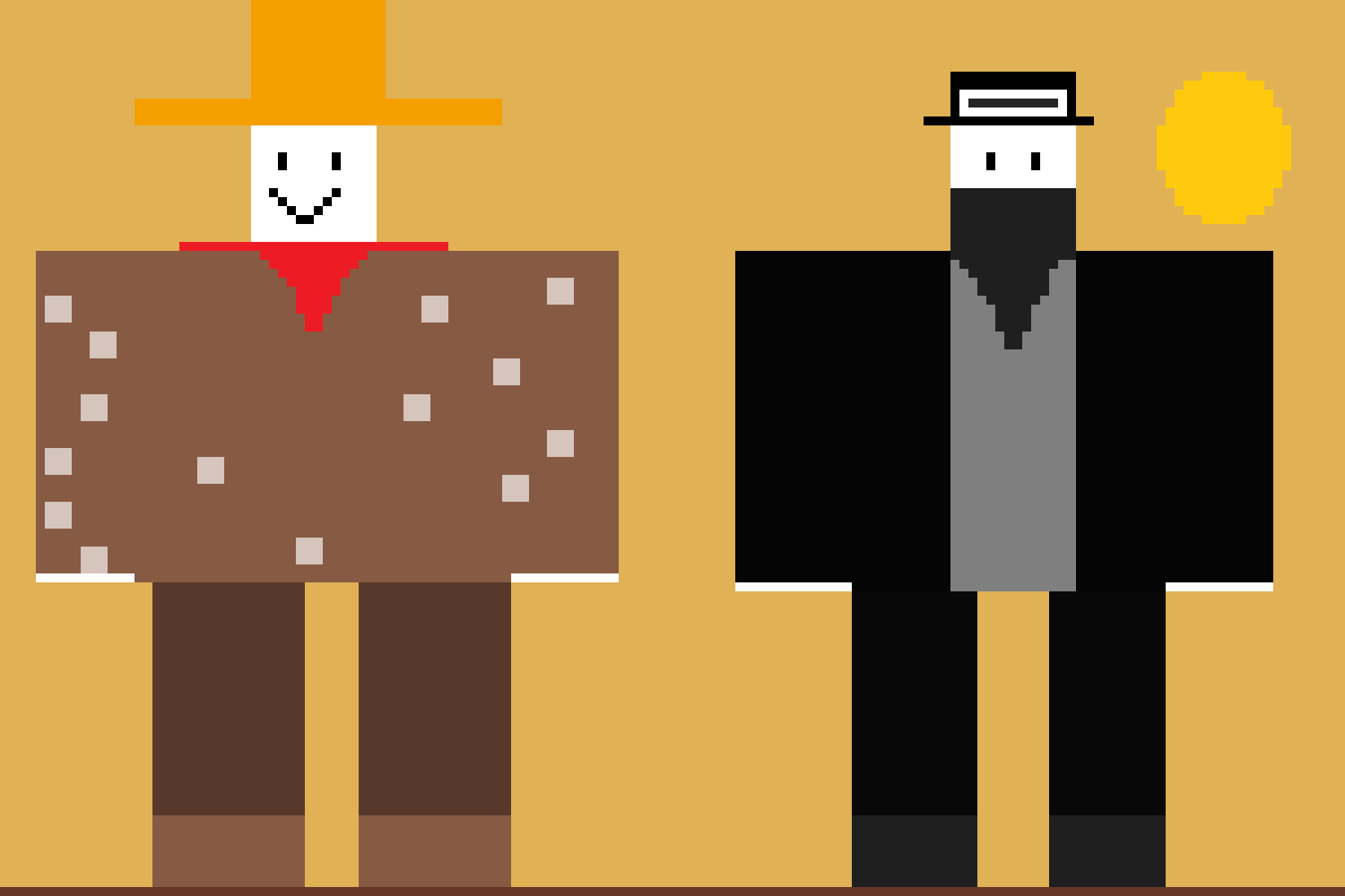 Pixilart - bandito shadow gunslinger by SpongeDude