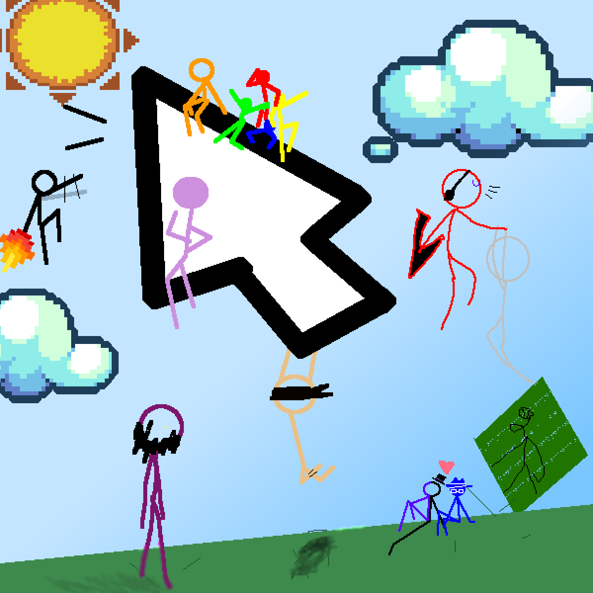 Pixilart - add your alan becker oc! by Enclairshipper