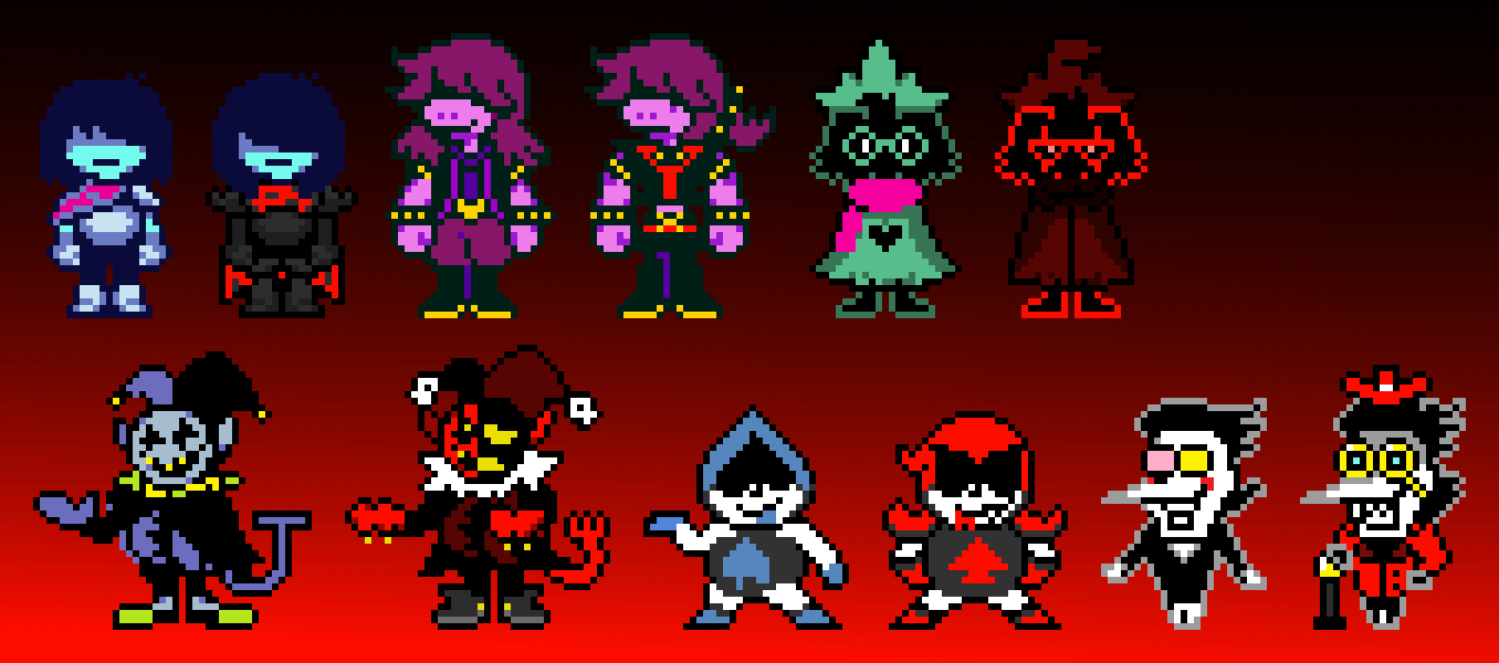 Pixilart - deltafell cast by zelatore