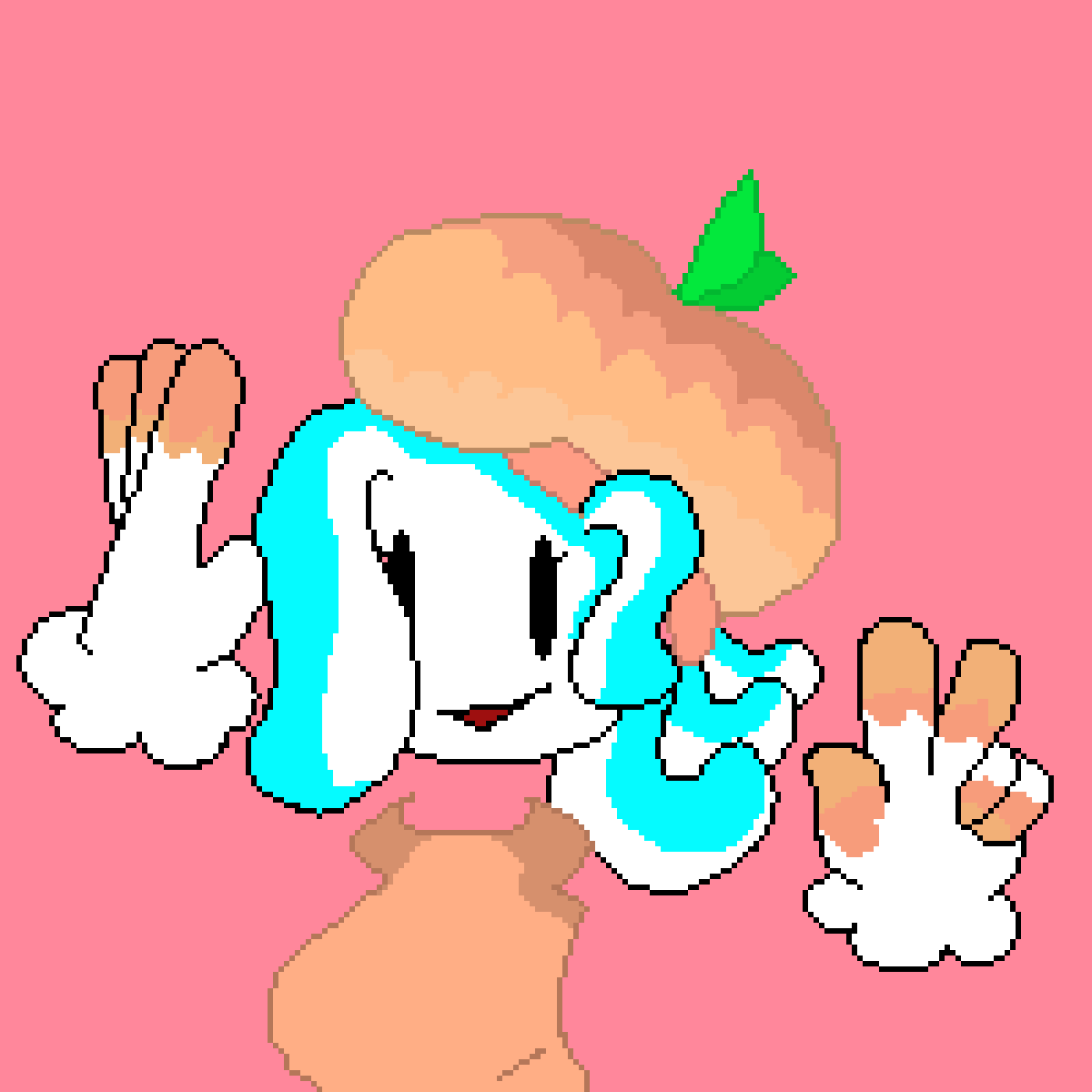 Pixilart - Linda the peach darling by D5lGSwOie7QgOYT