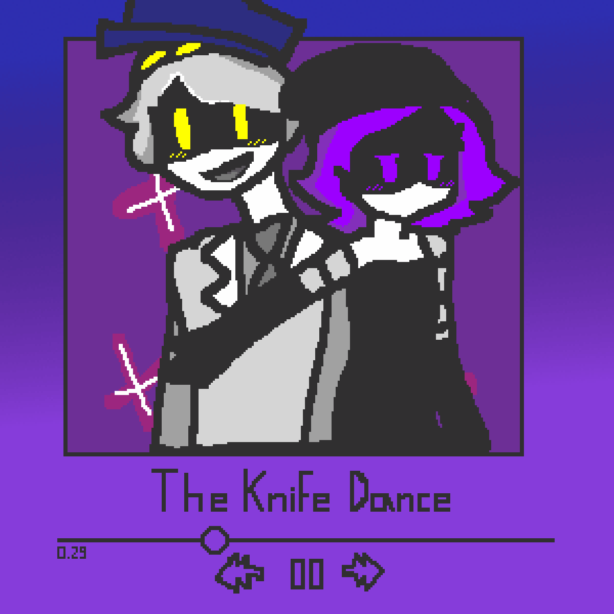 Pixilart - The Knife Dance by mevmil7
