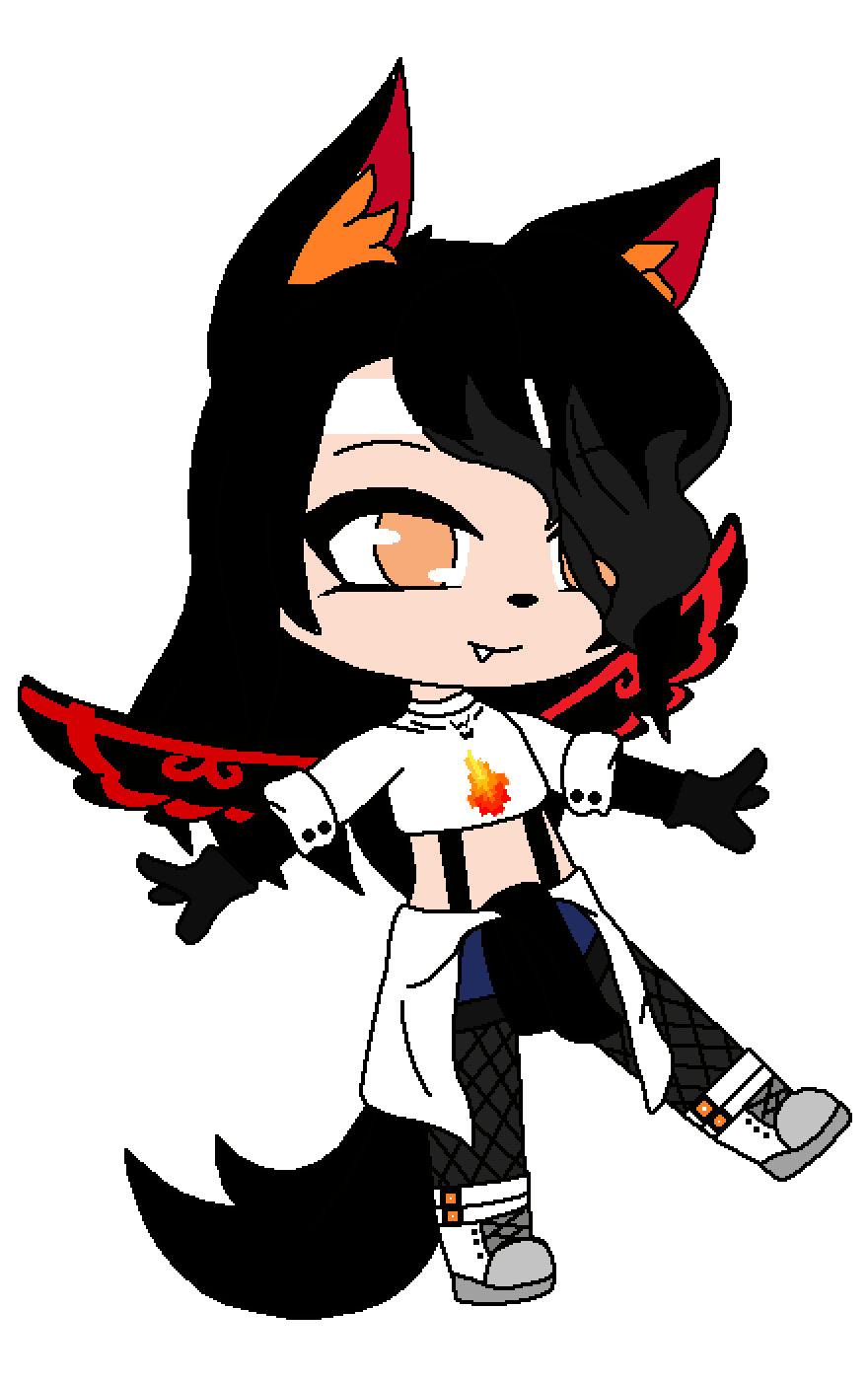 Pixilart - Female Sapnap by ATEEZ43v3r