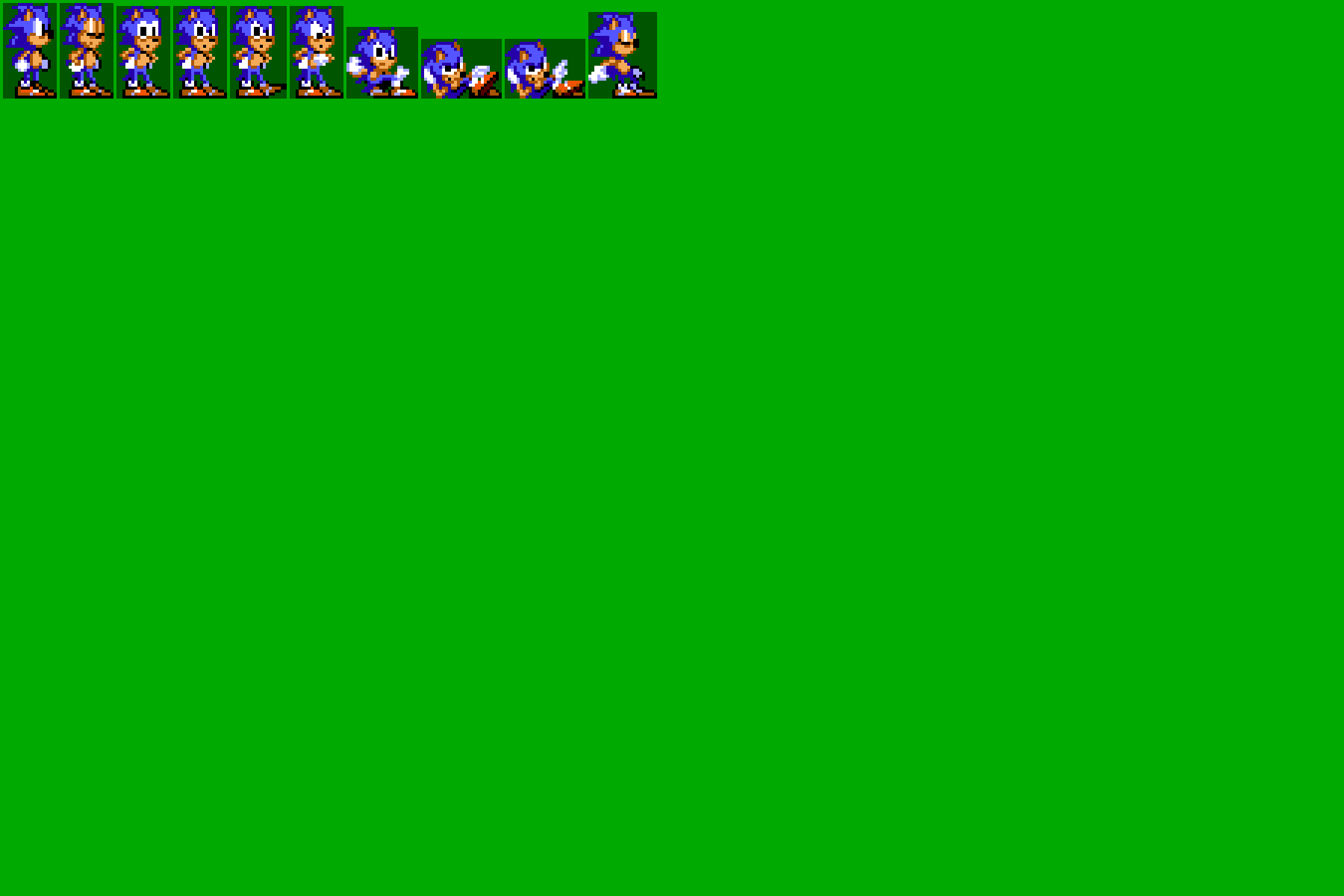 Pixilart - SMS Sonic expanded spritesheet by PixilStudios12