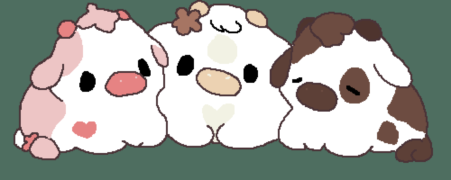 Pixilart - The milkshake cows by cutiepuff123