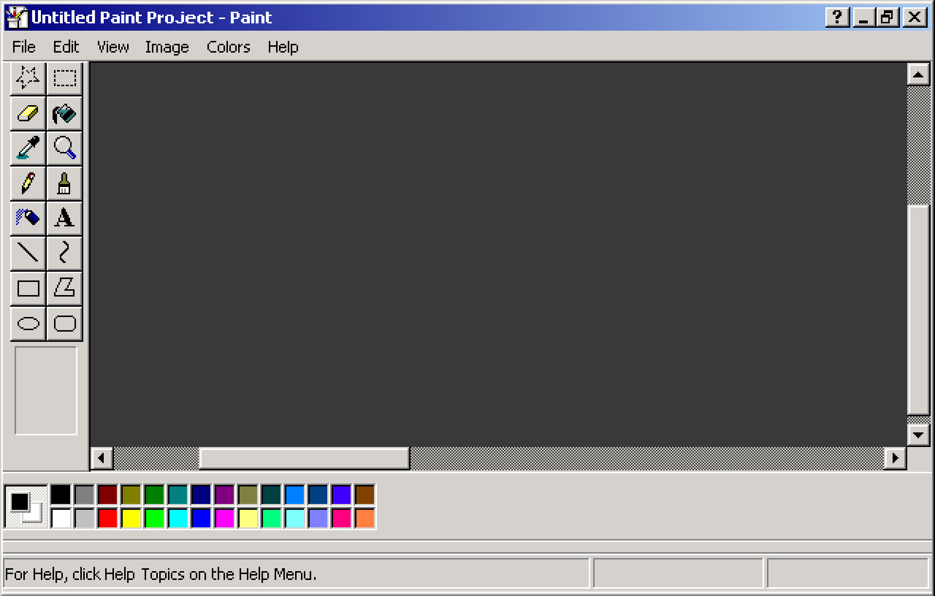Pixilart - MS Paint Drawing Template by SuperKuperBros