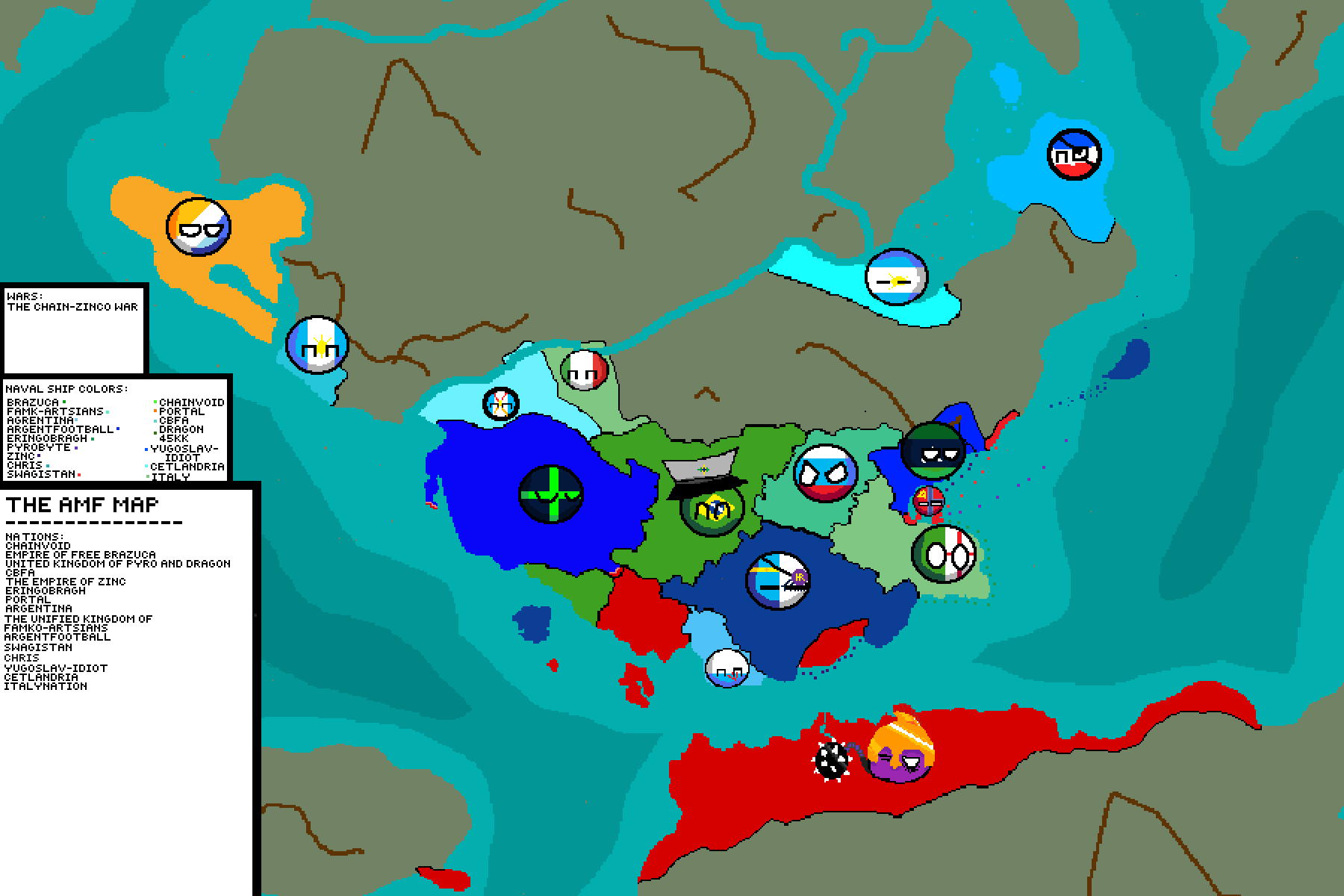 Pixilart - The AMF Map by FAMK