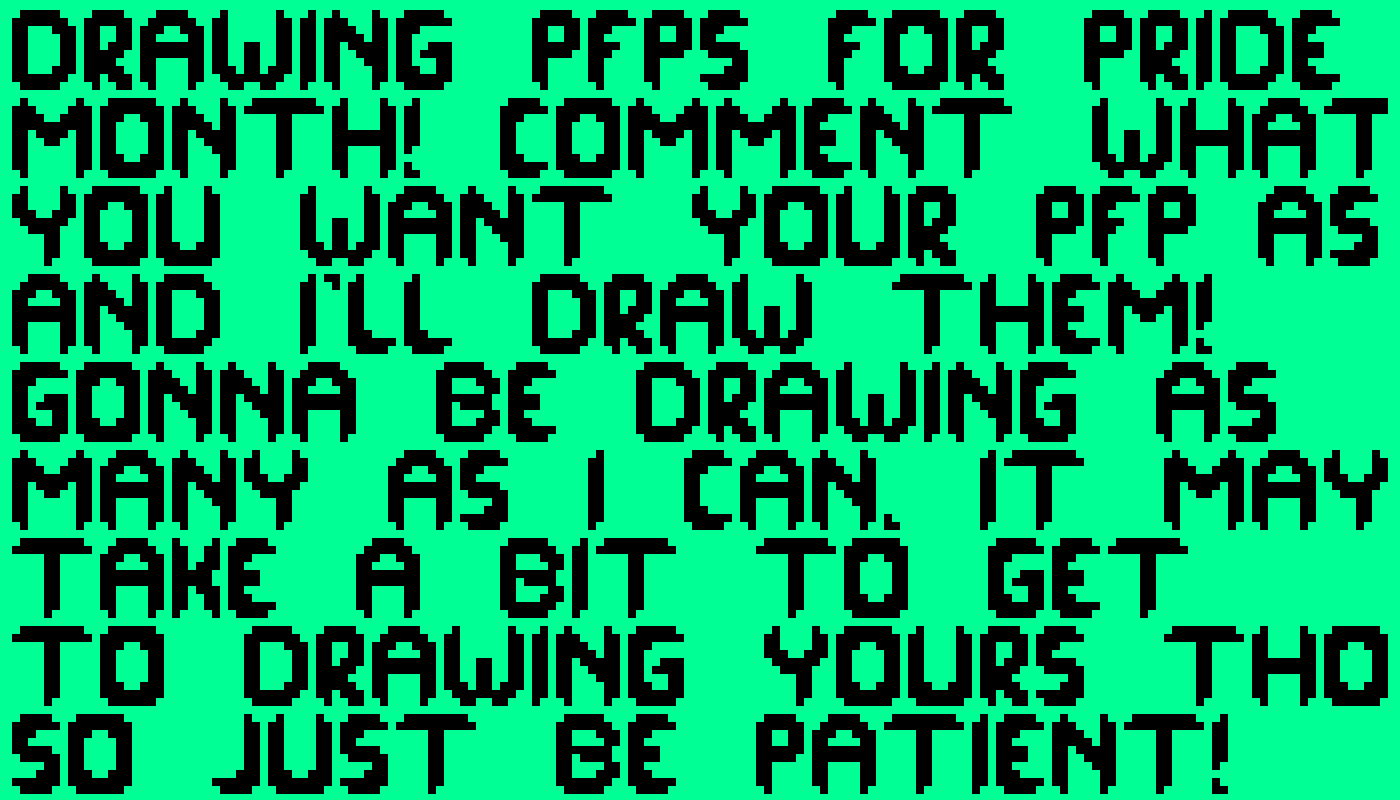 Pixilart - Drawing pfps for Pride Month! by Aerogale