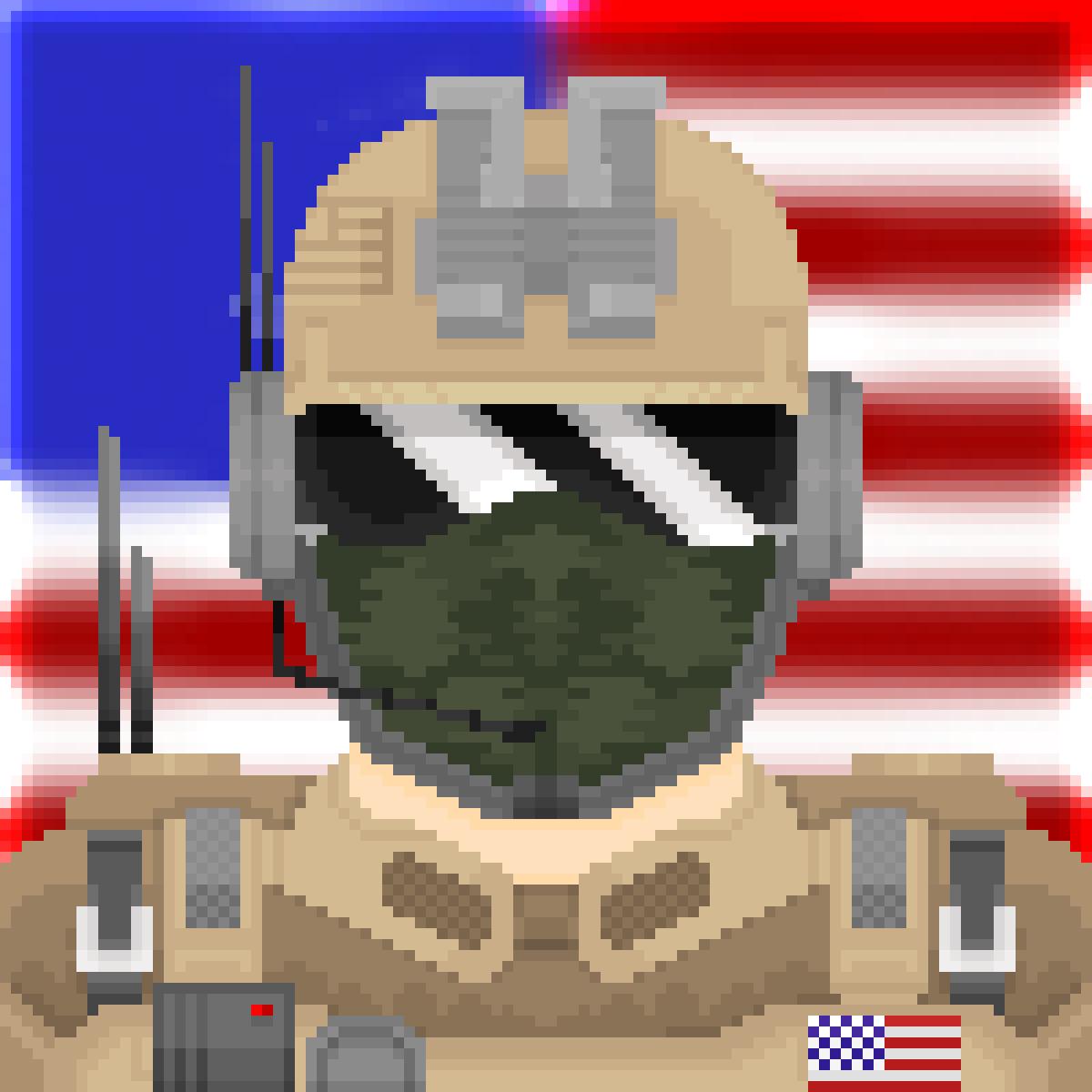 Pixilart - American Operative SPO by Warlock3