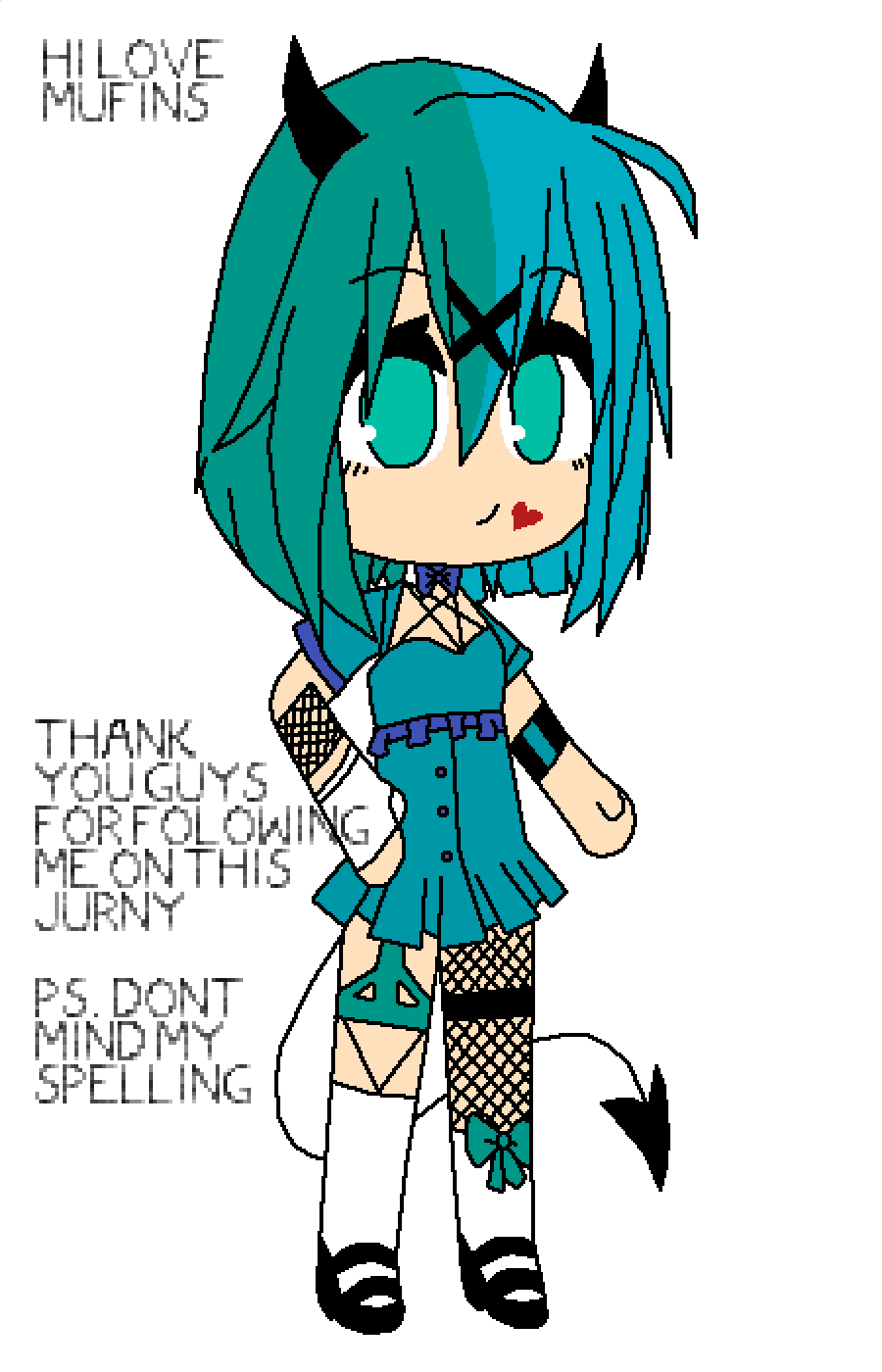 Pixilart - Gacha Club Base by nov14
