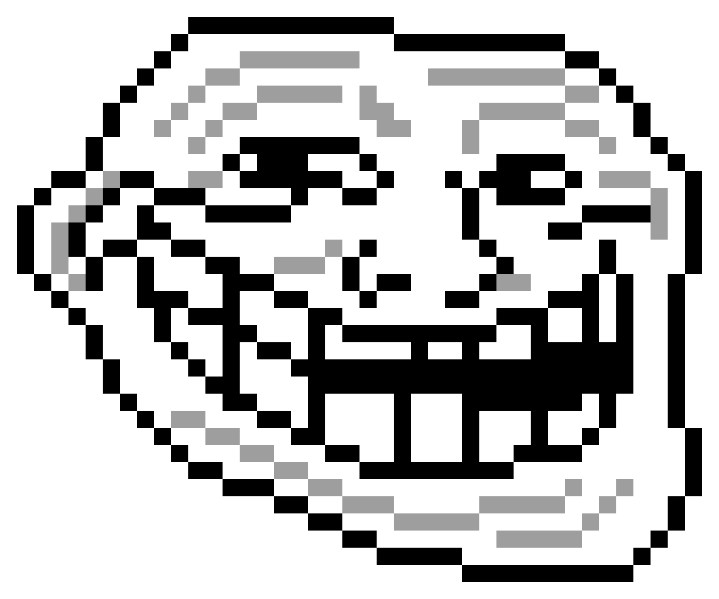 Pixilart - Troll Face Base by henhen99