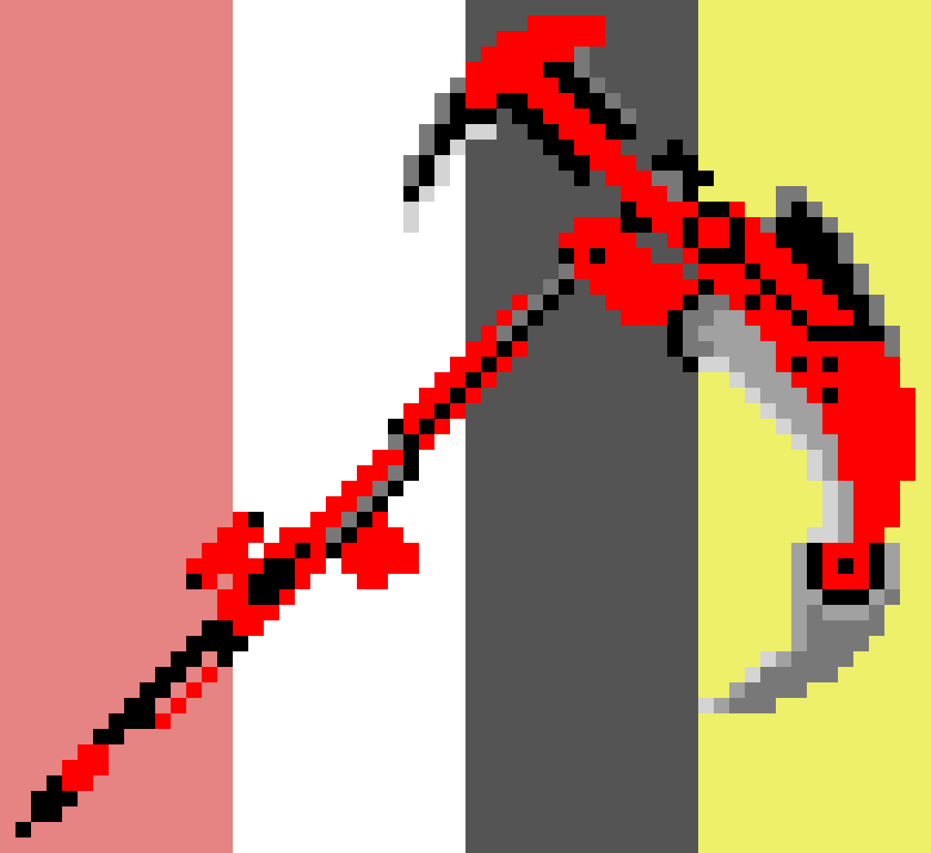 Pixilart - RWBY Ruby's Scythe by FriendlyWitch