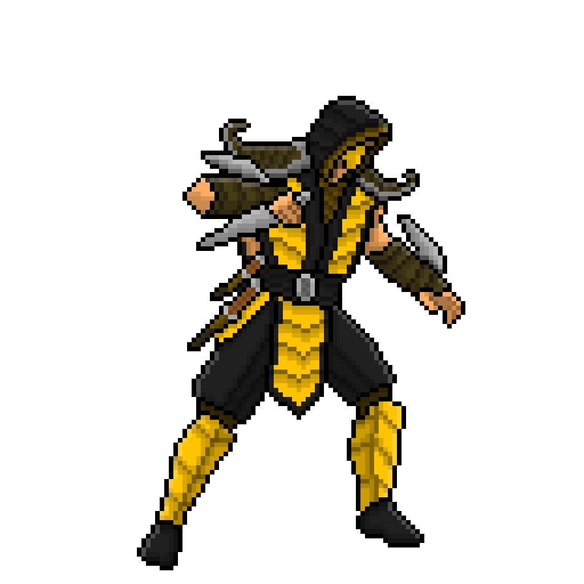 Pixilart - Scorpion Pixel Art by Kidkinobi