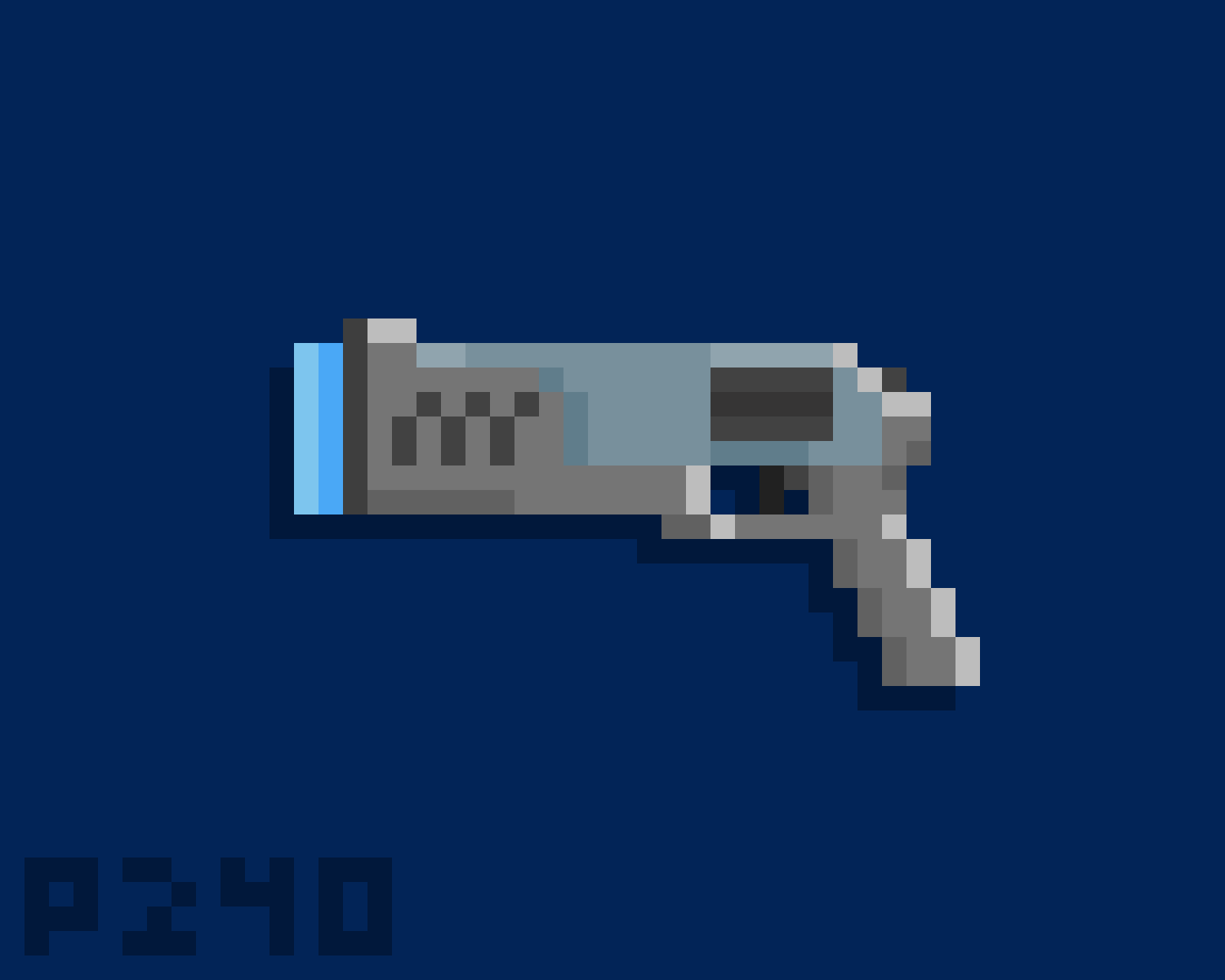 Pixilart - Marksman Revolver by Porg240