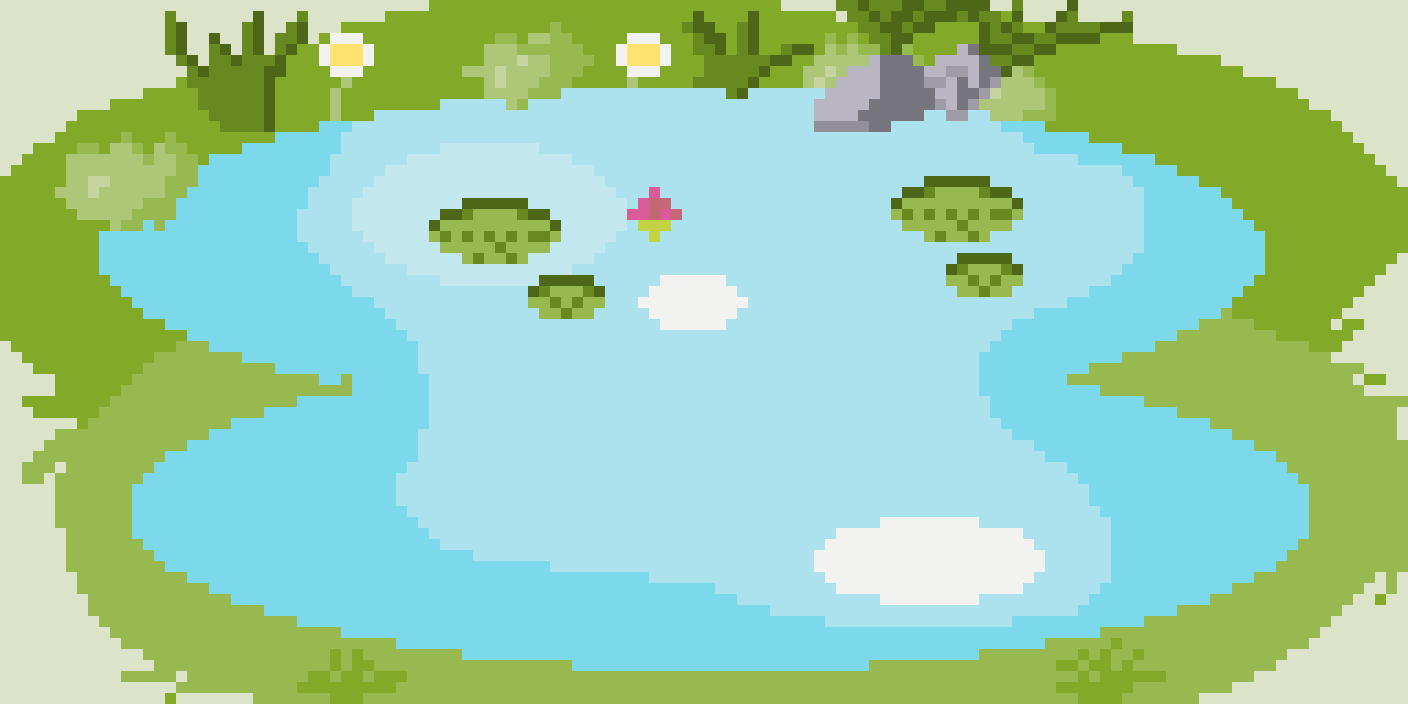 Pixilart - Pond by ColBaek