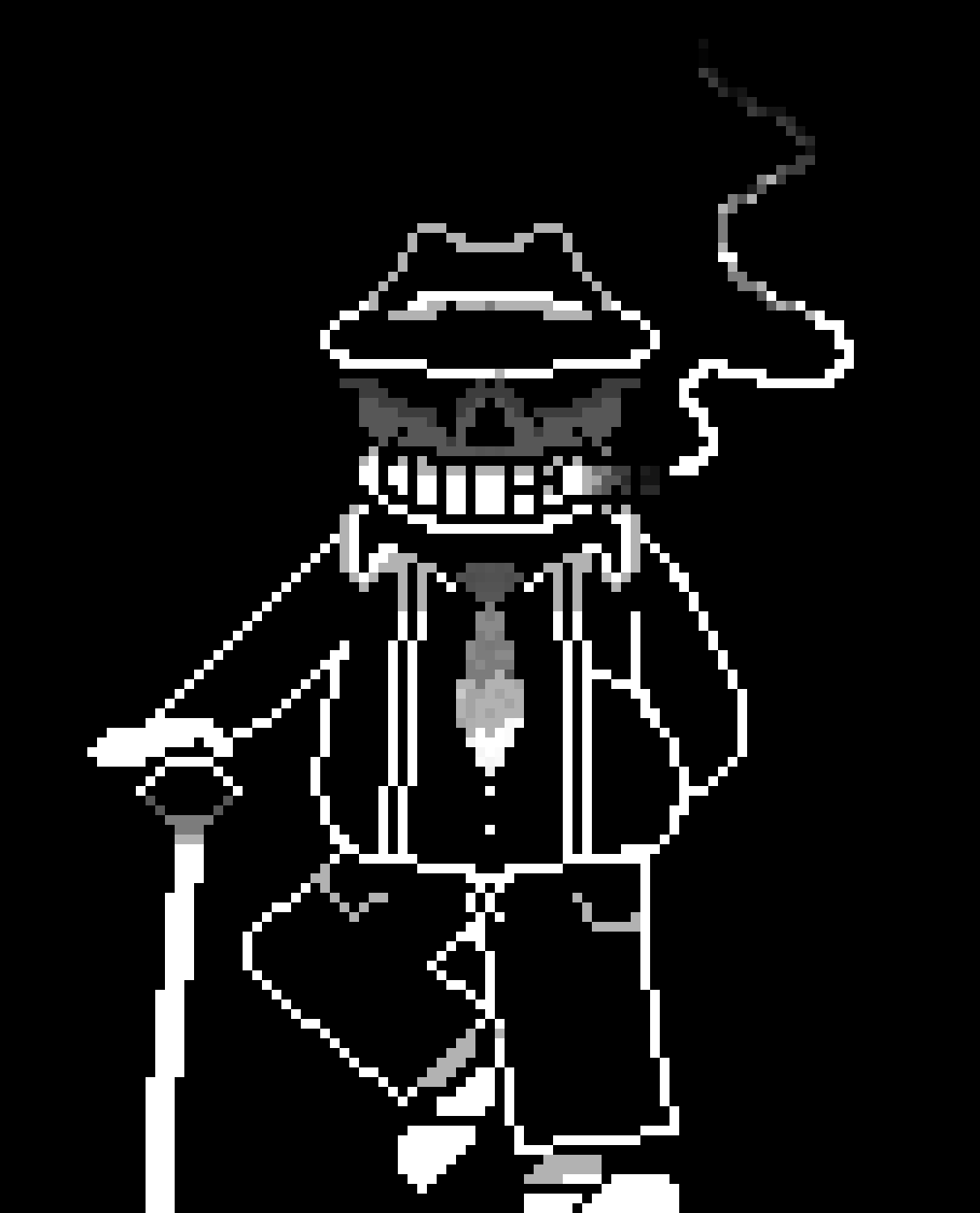 Pixilart - MafiaTale sans animation by DorkyDude