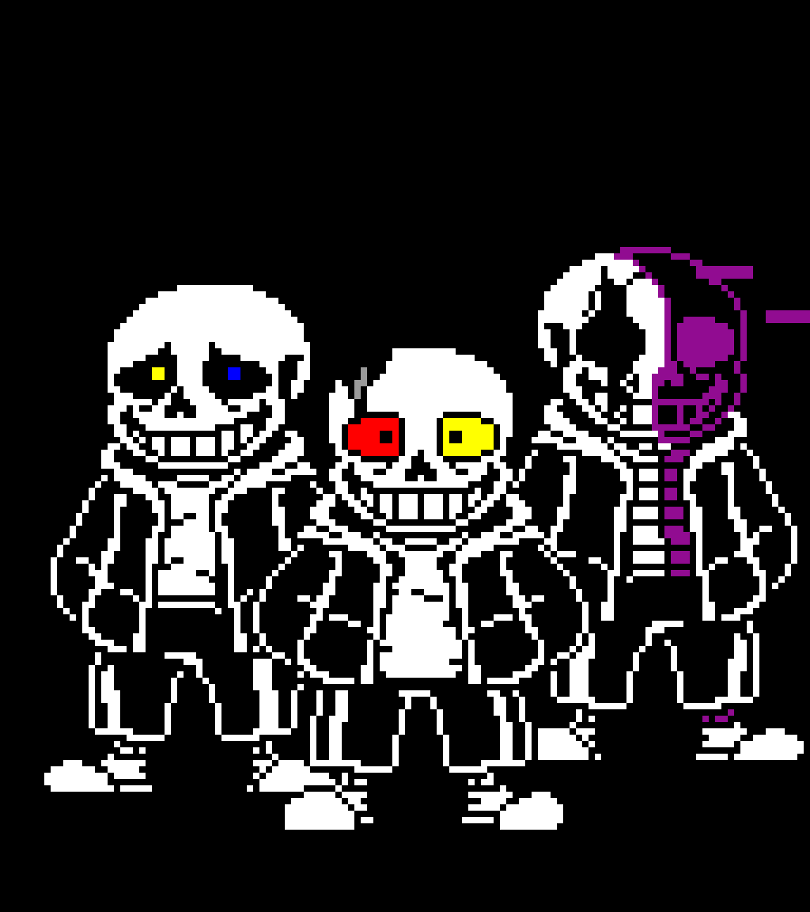 Pixilart - Artist Time Trio by ahalaymahalay