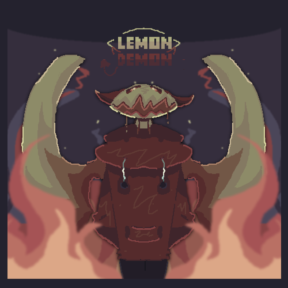 Pixilart - lemon demon fanart yayyy by purpol