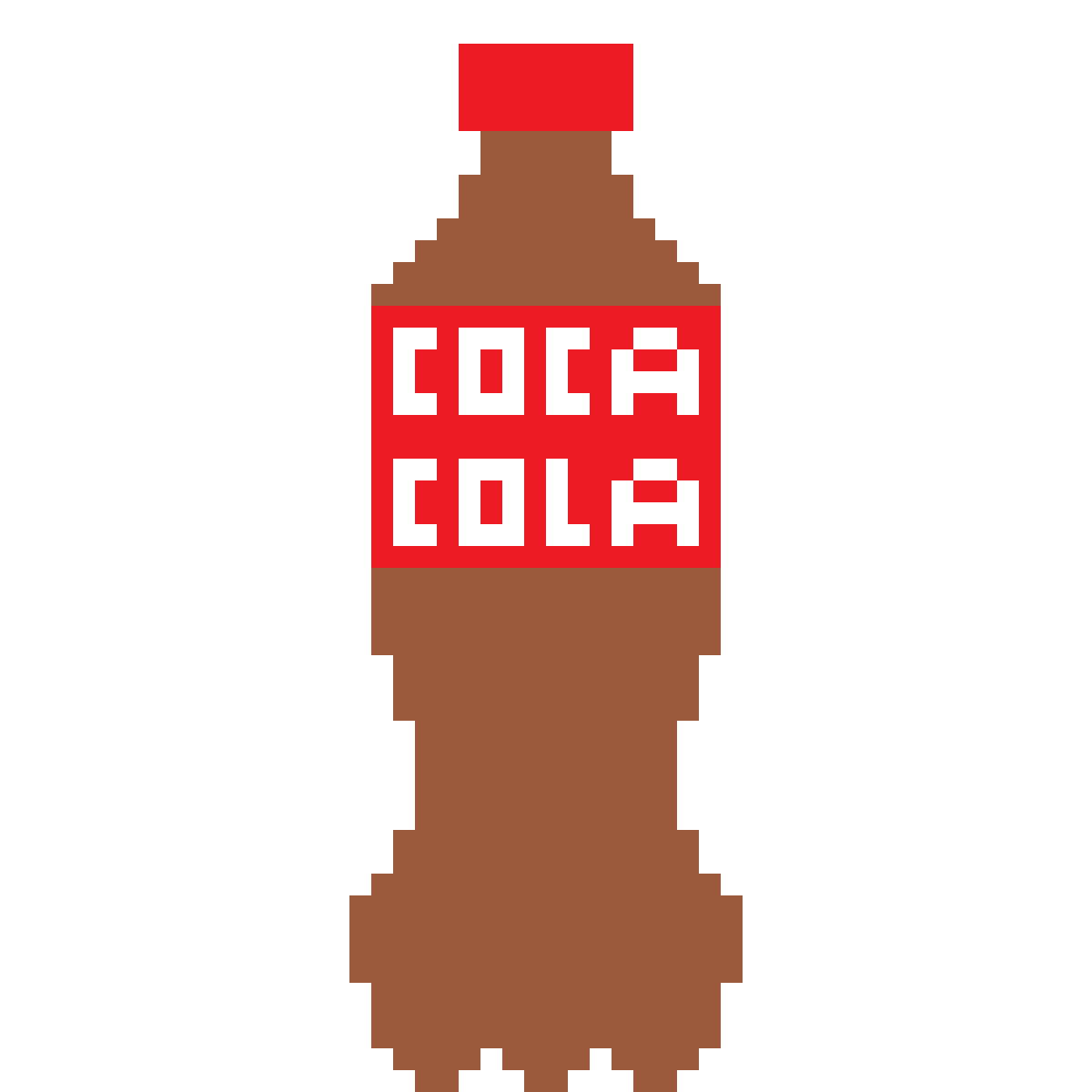 Pixilart - COCA COLA by Odinidog