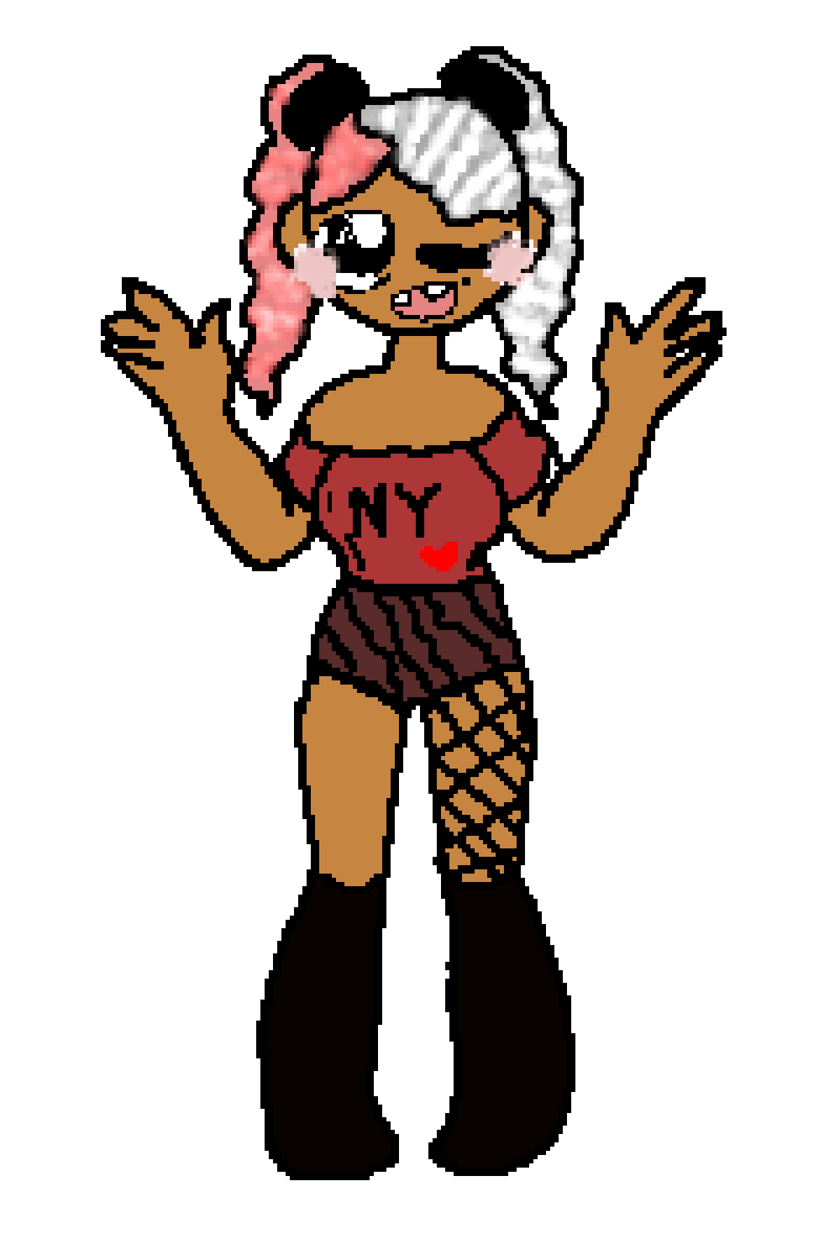 Pixilart - Chibi Base -- slay. by L0ftyy