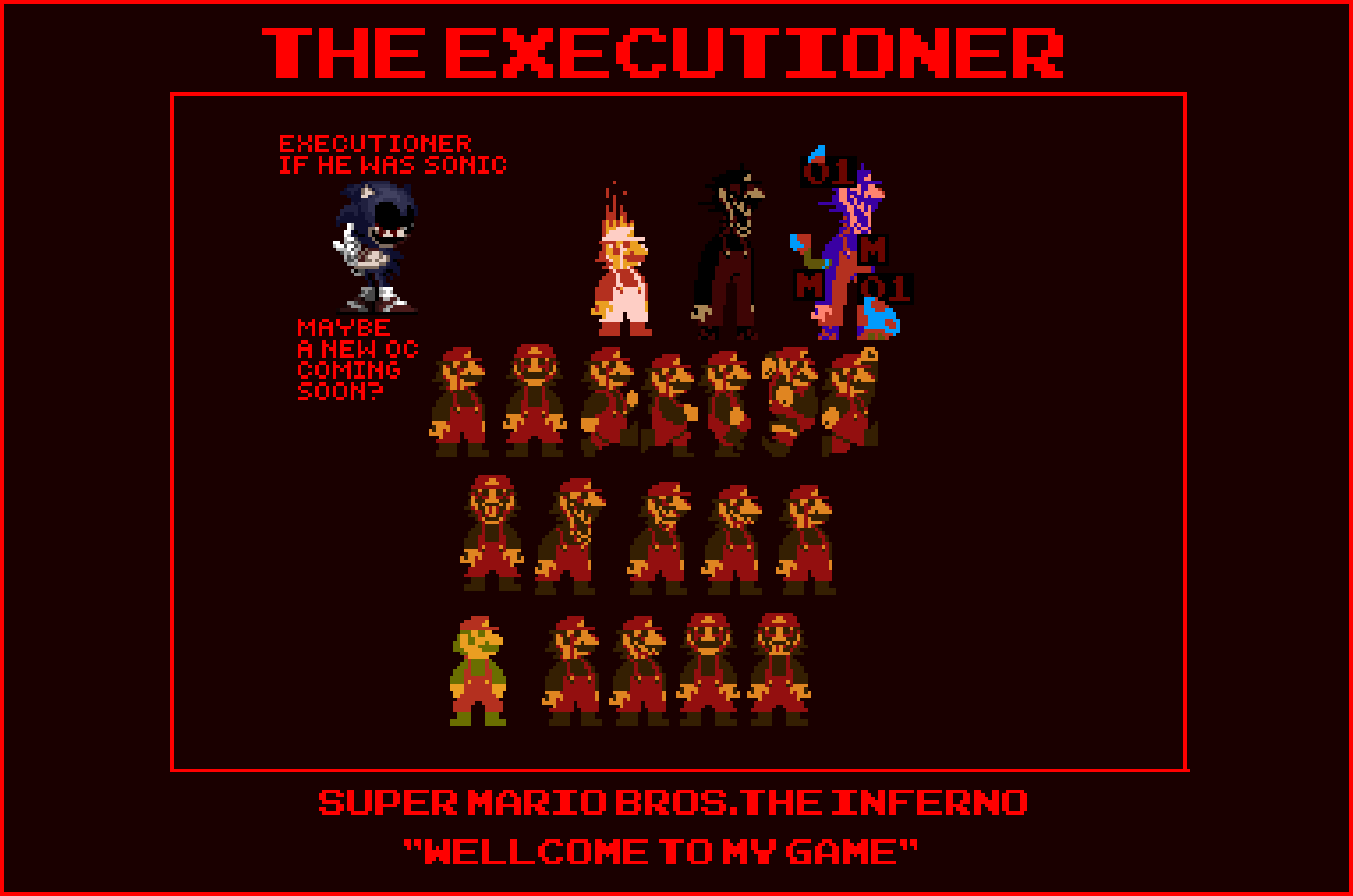 Pixilart - "The Executioner" Super Mario Bros.The Inferno V.2 by ...