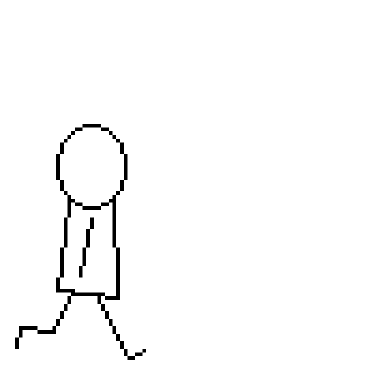 Pixilart - walking test 2 by Spyrora