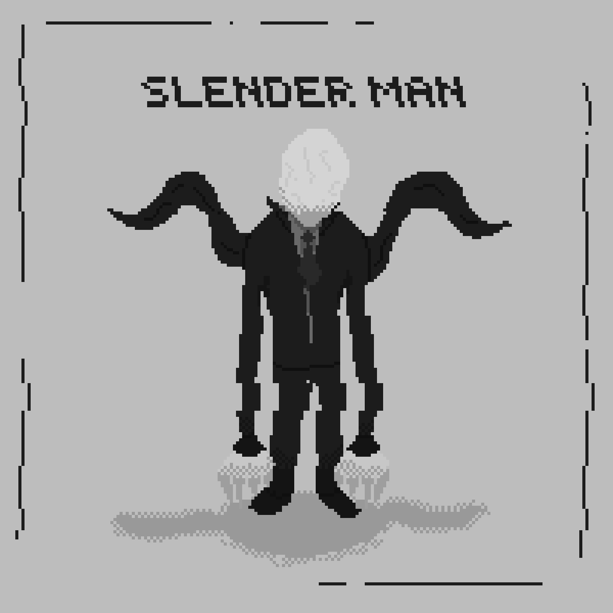 Pixilart - Slender man by Octopie34