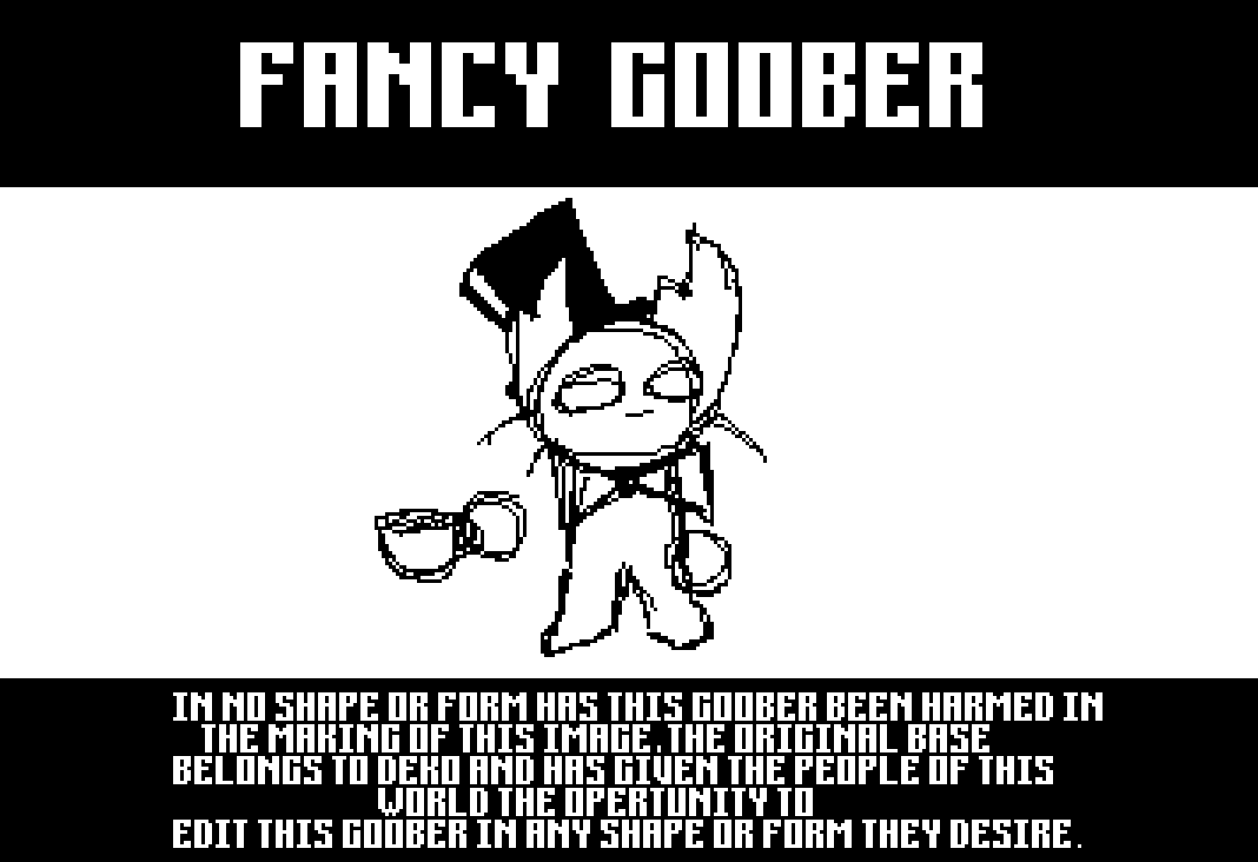 Pixilart - draw on the goober by floob