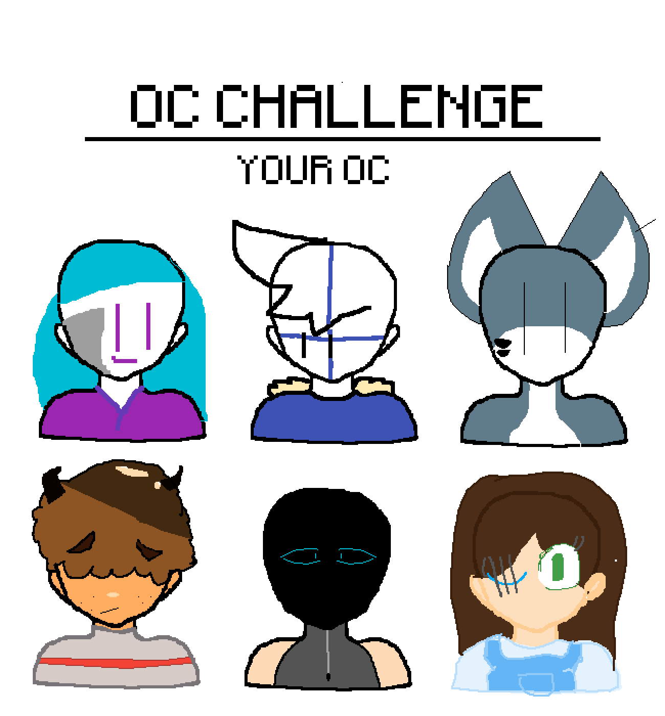 Pixilart - Oc challenge by Blueberry123456