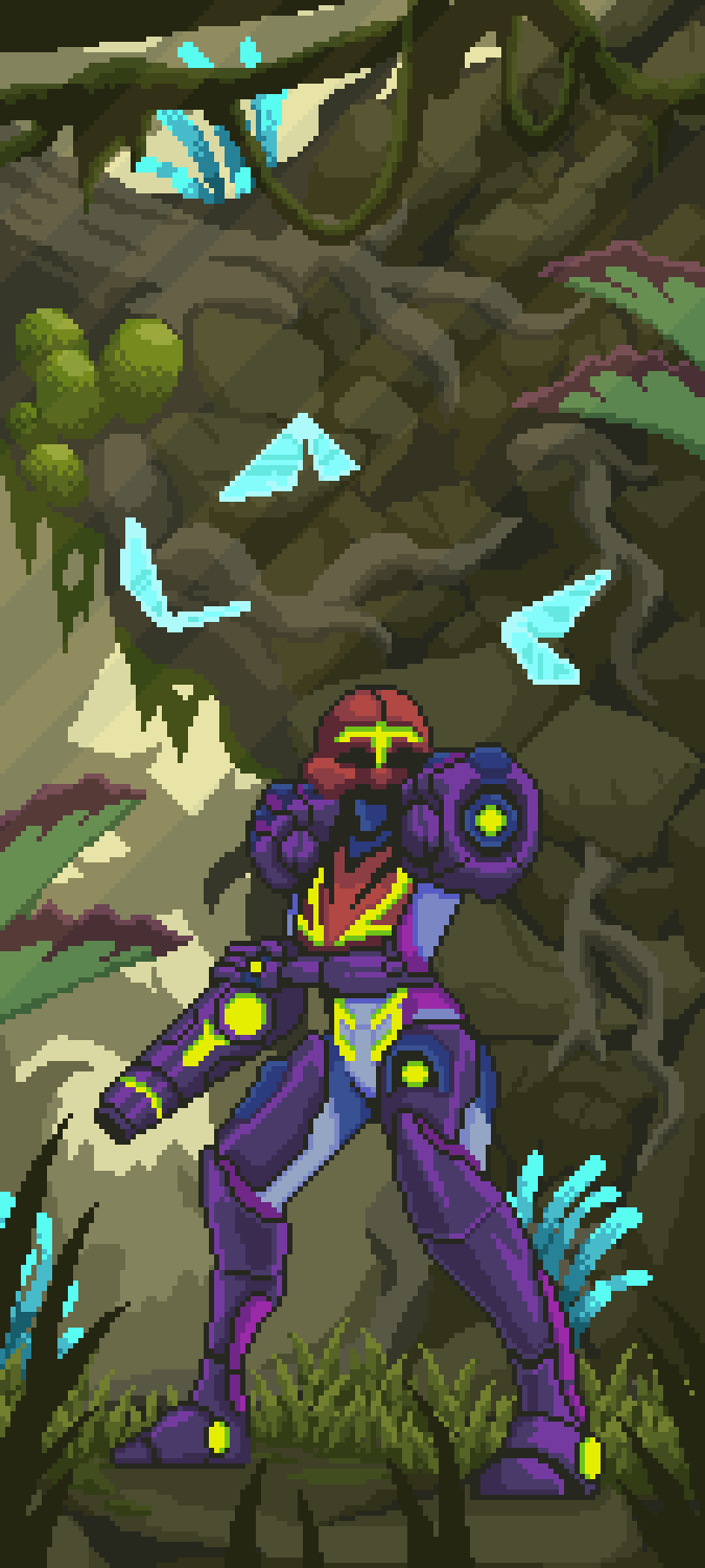 Pixilart - Metroid Dread by JeffInPixels