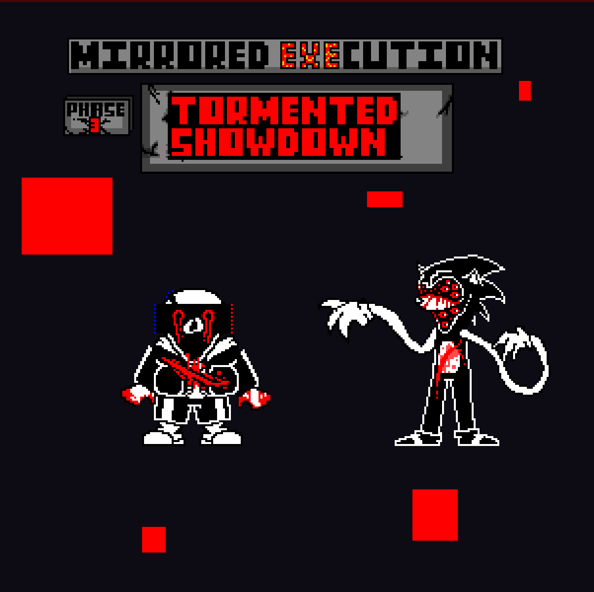 Pixilart - VHS sans vs Sonic exe by Sussysans